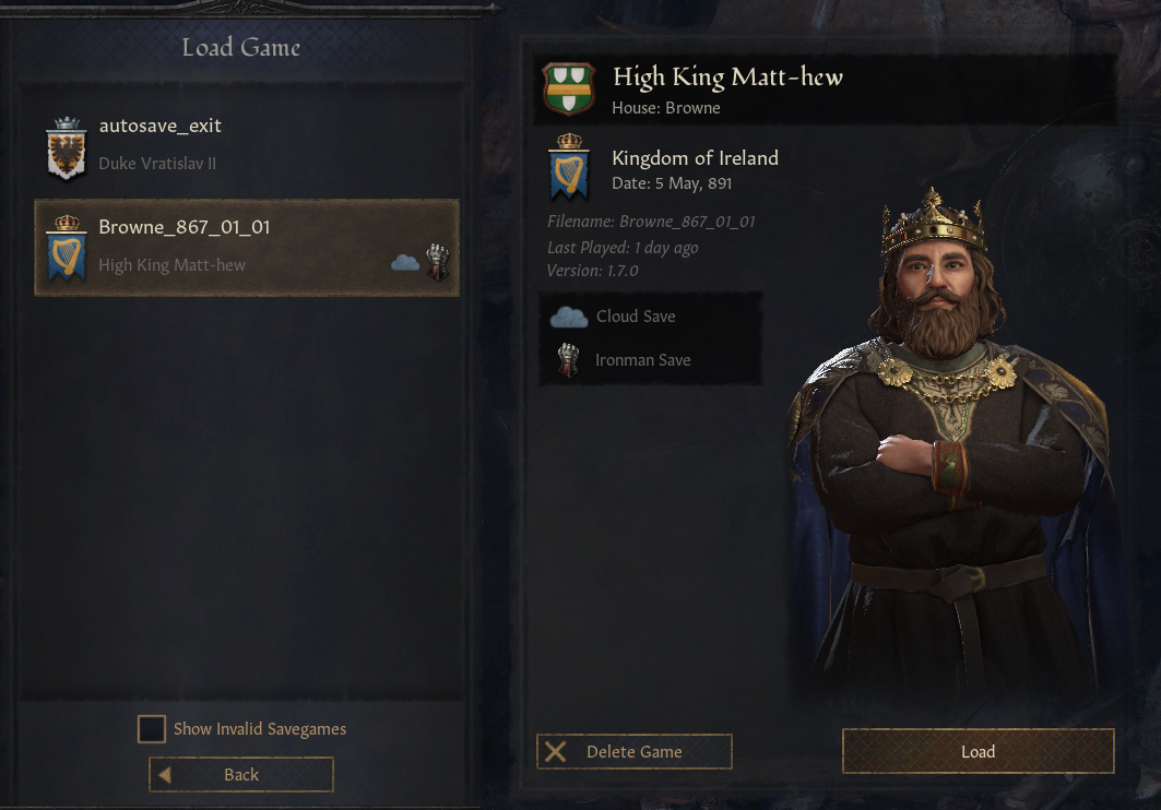 CK3 1.7 F&F Crash upon loading 1.6.x save | Page 2 | Paradox Interactive Forums