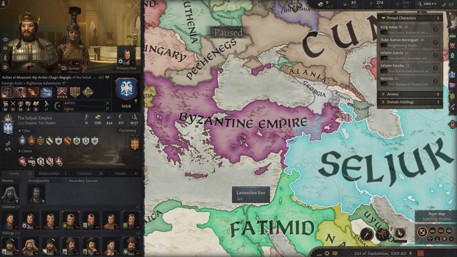 Seljuks and Byzantines fighting, 1 year in | Paradox Interactive Forums