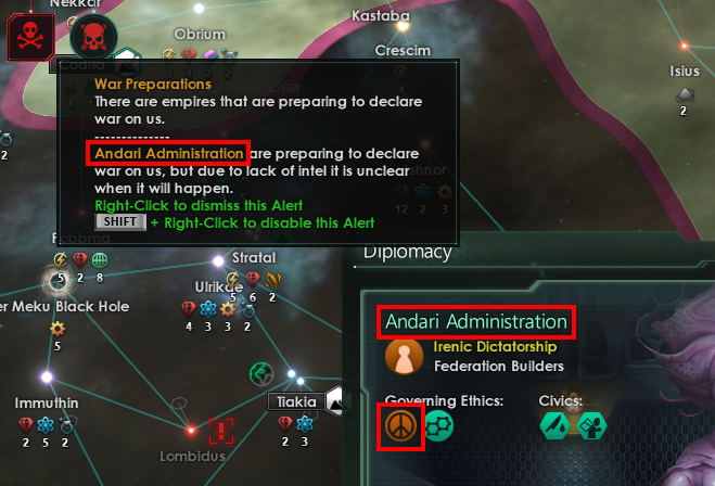 So, these fanatic pacifists are apparently planning to declare war on me. | Paradox Interactive ...
