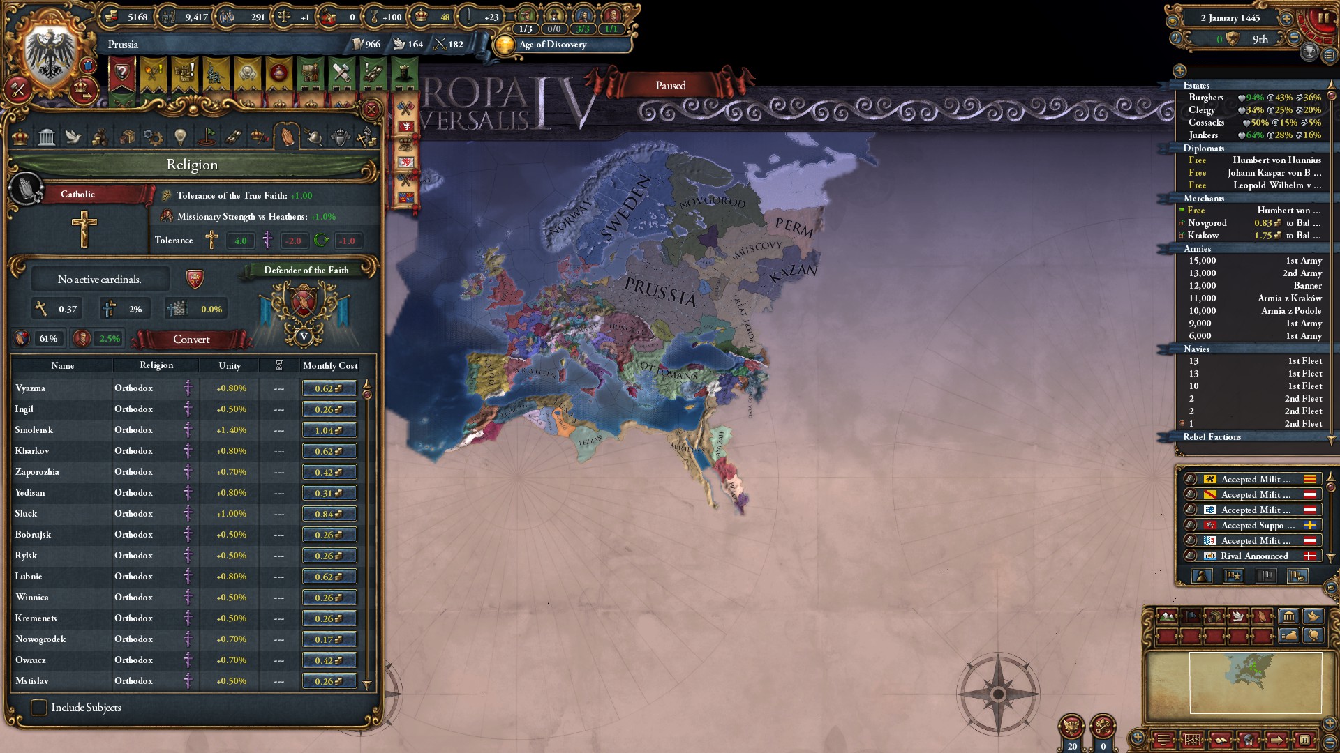 Teutonic order to Prussia, can't use prussian monarchy? | Paradox ...
