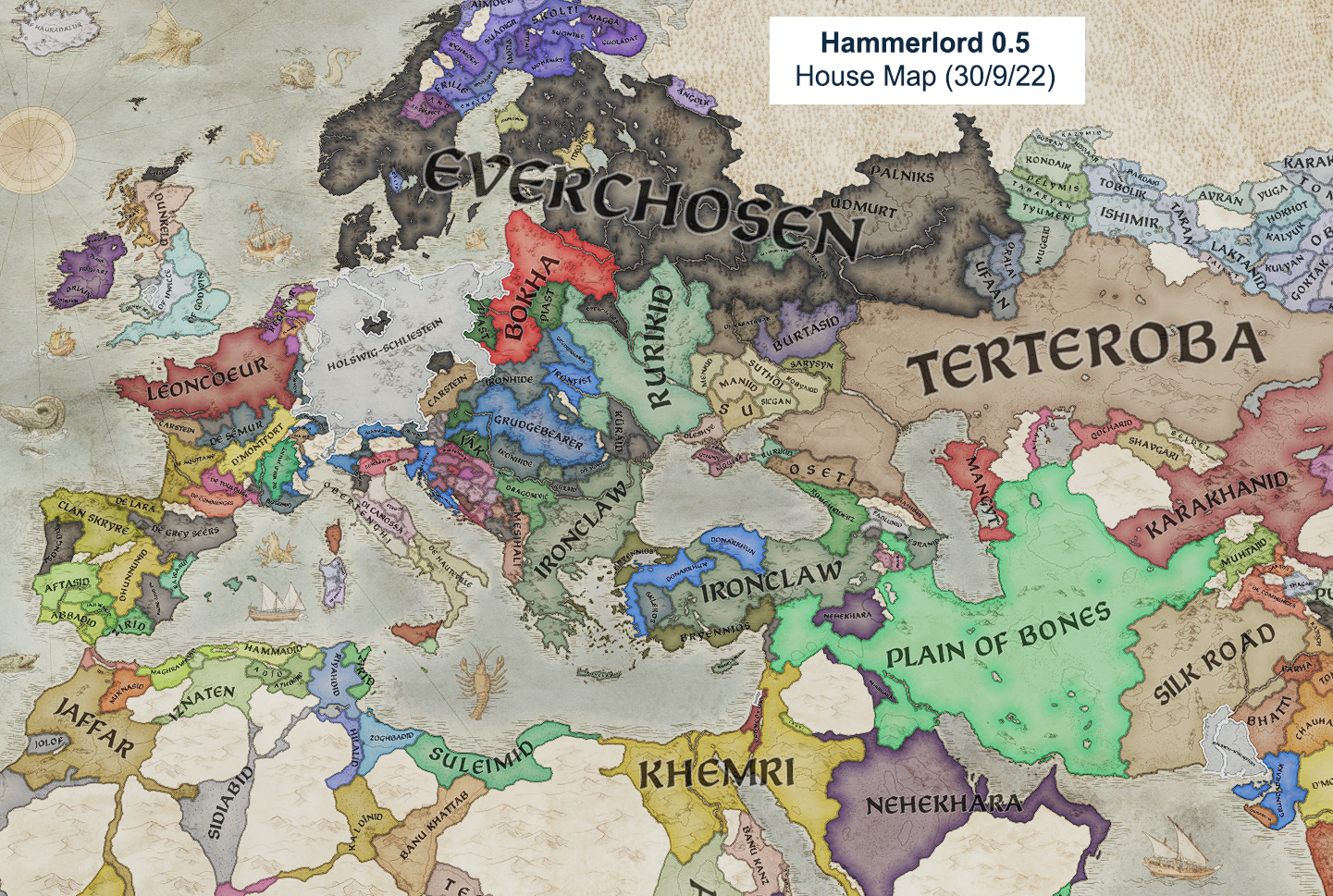 Hammerlord fantasy total conversion mod for CK3 | Paradox Interactive ...