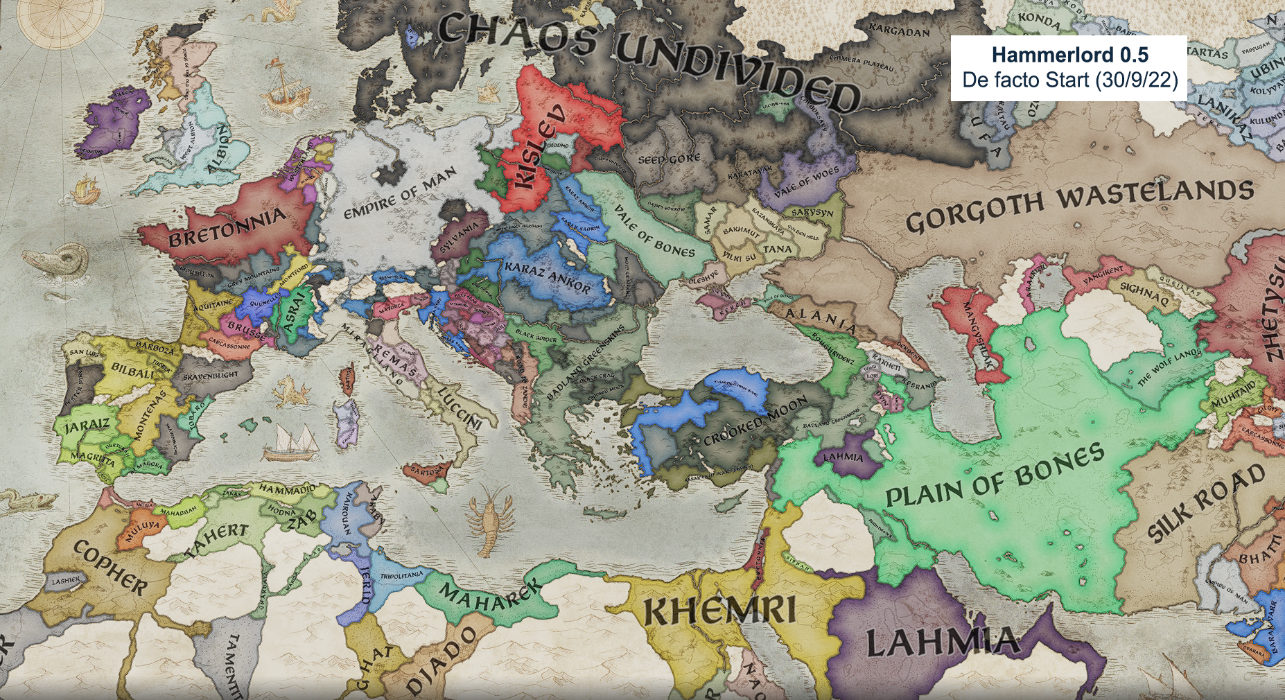 Hammerlord fantasy total conversion mod for CK3 | Paradox Interactive ...