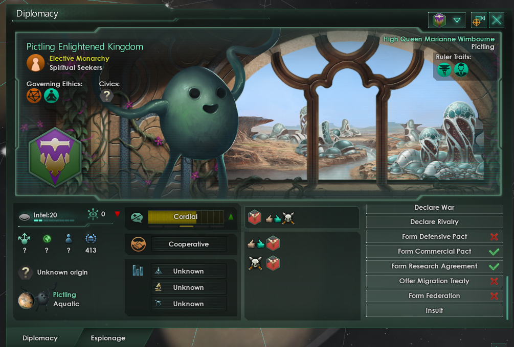 The C6 portrait does not use Aquatic advisor voice (and aquatic room ...