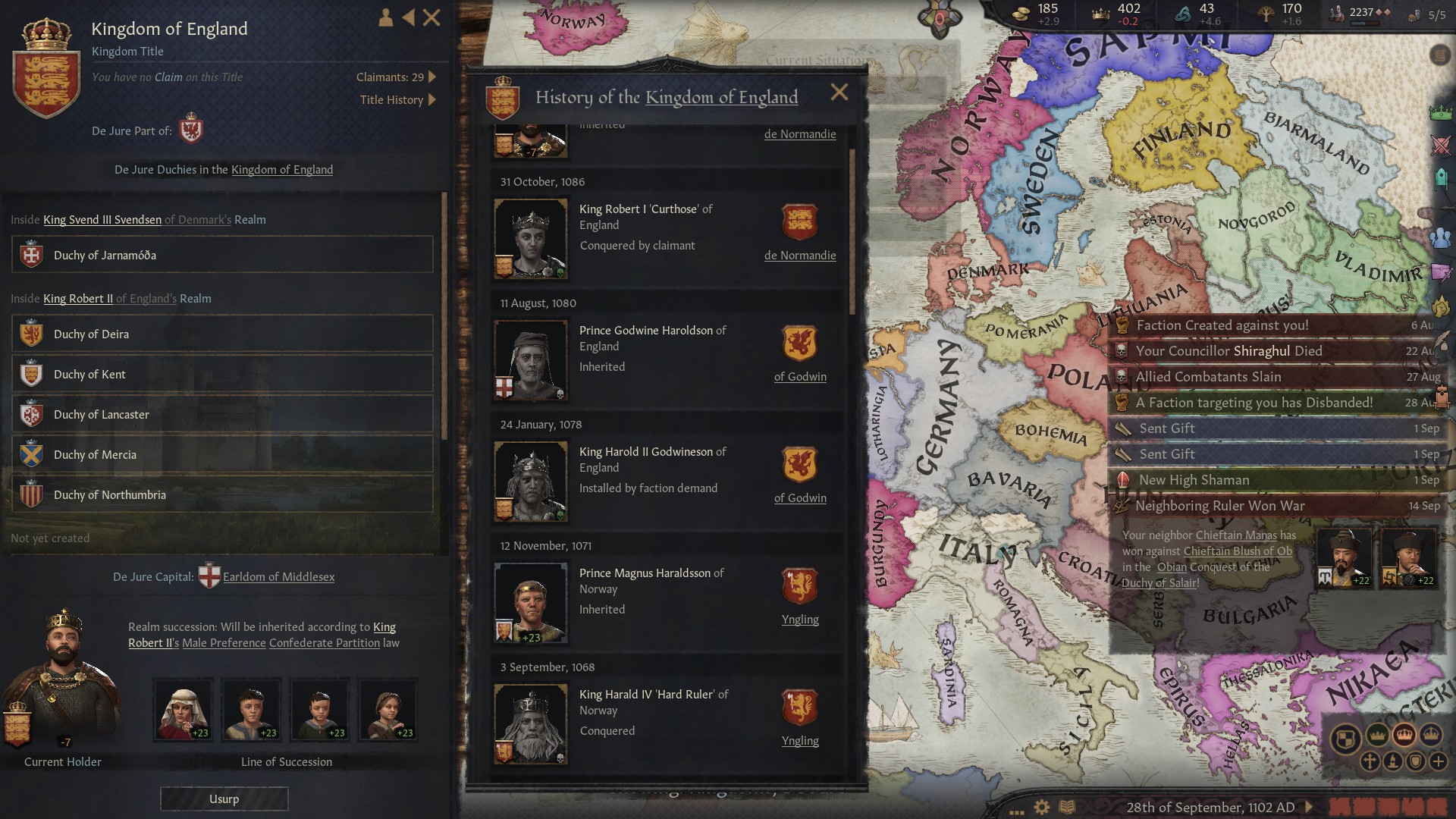 Is ai England's succession wild for anyone else? | Paradox Interactive Forums