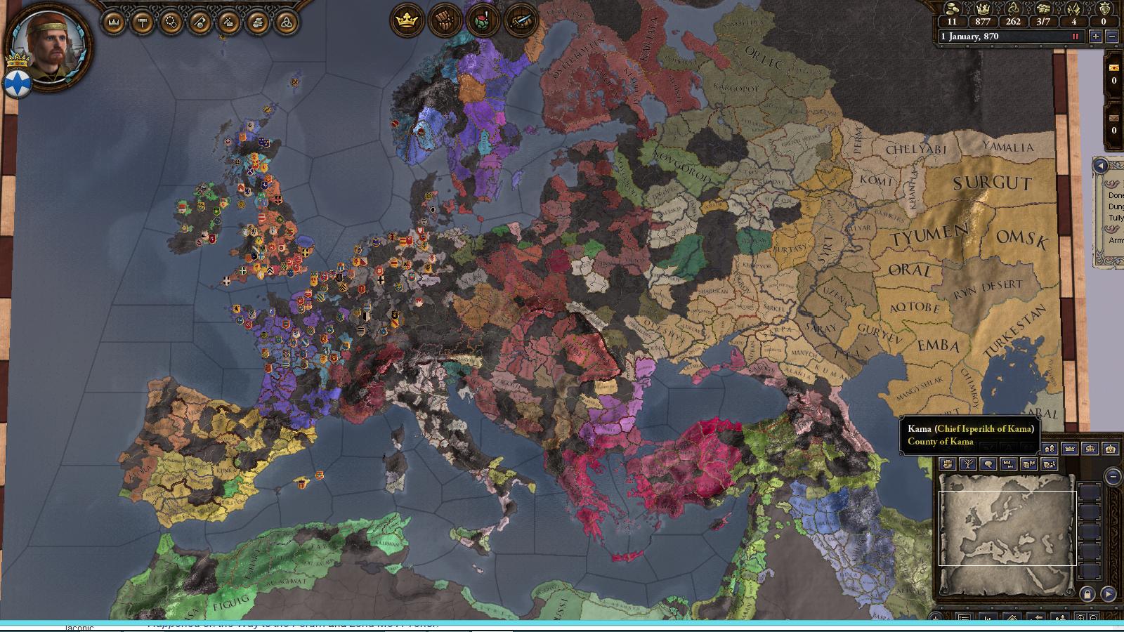 [MOD] SWMH 2.0 Map, de jure and general history mod. For a superior CK2 ...