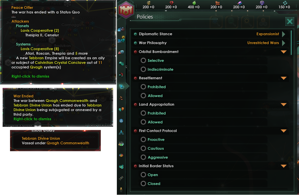 Confirmed - Stellaris - [3.6.0 open-beta-2 (df65)] Impose Ideology war ...