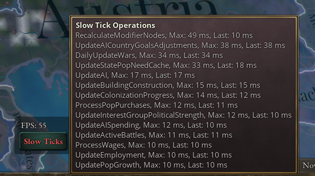 Performance Issue - Stuttering | Paradox Interactive Forums