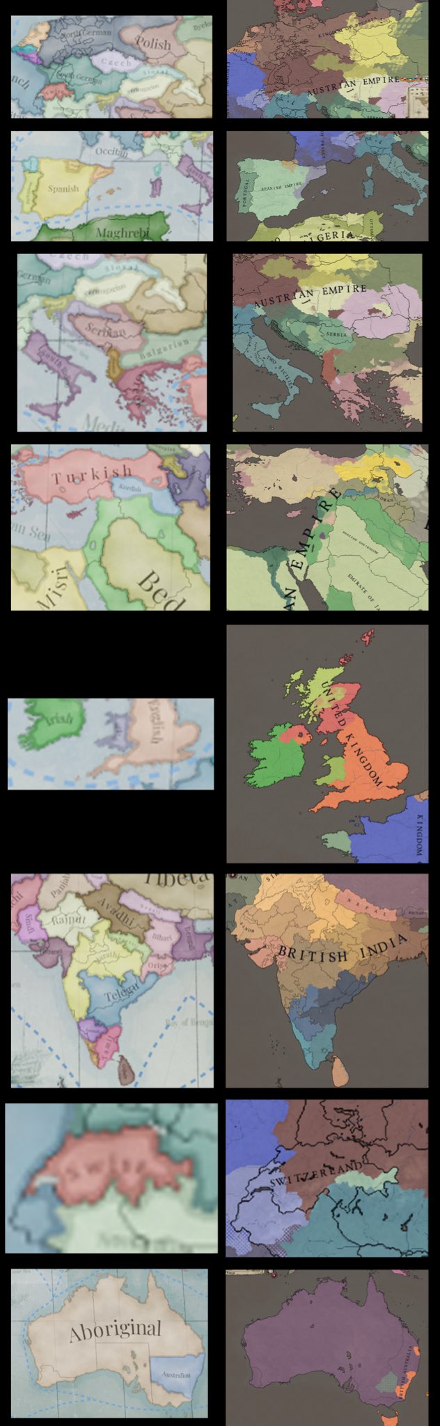 What happened to the ethnic map | Paradox Interactive Forums