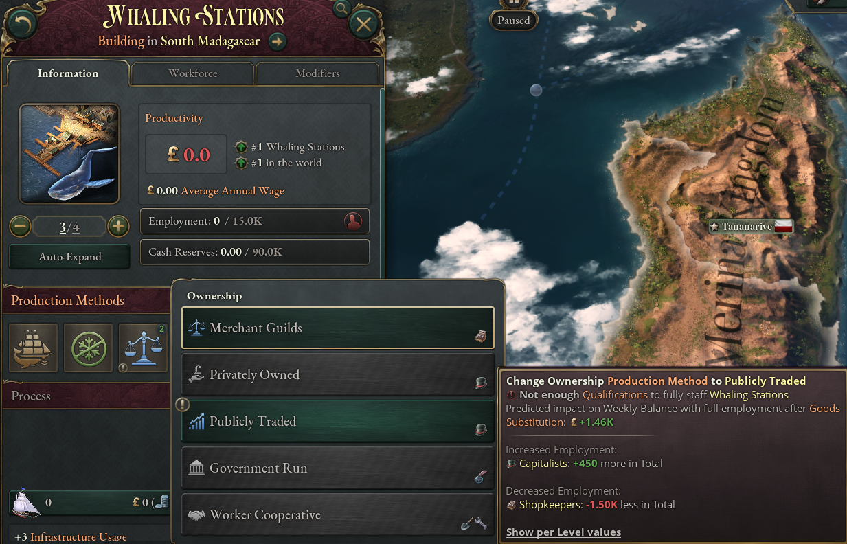 Publicly traded in fishing wharves does not require proper production ...