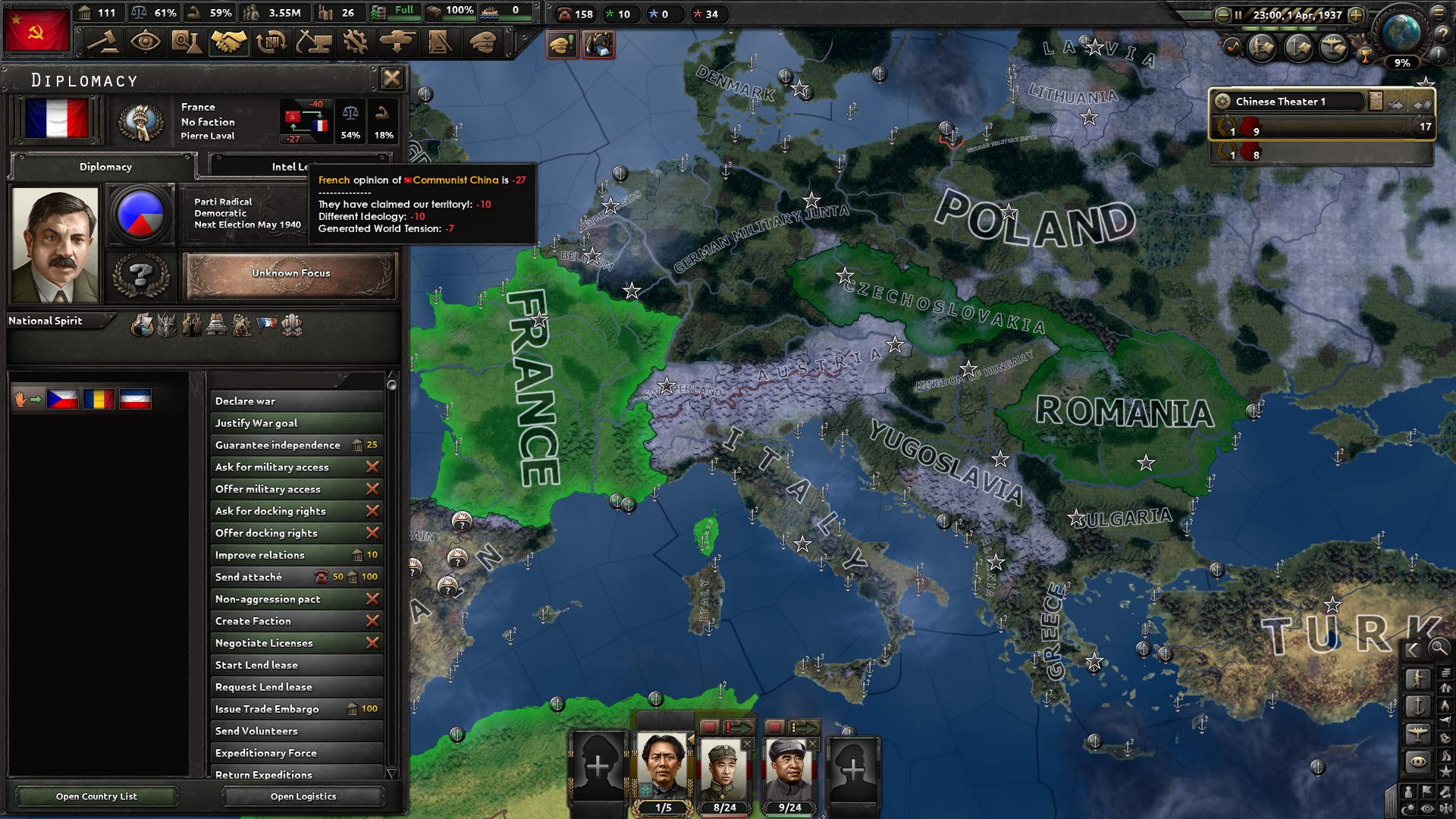 Opinion Modifiers expiring on game load | Paradox Interactive Forums