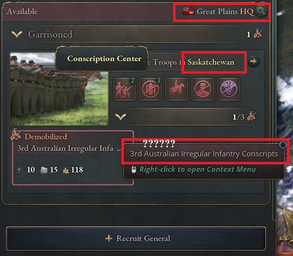 Confirmed - Victoria III - HBC - Unit names for conscript troops are incorrect | Paradox ...