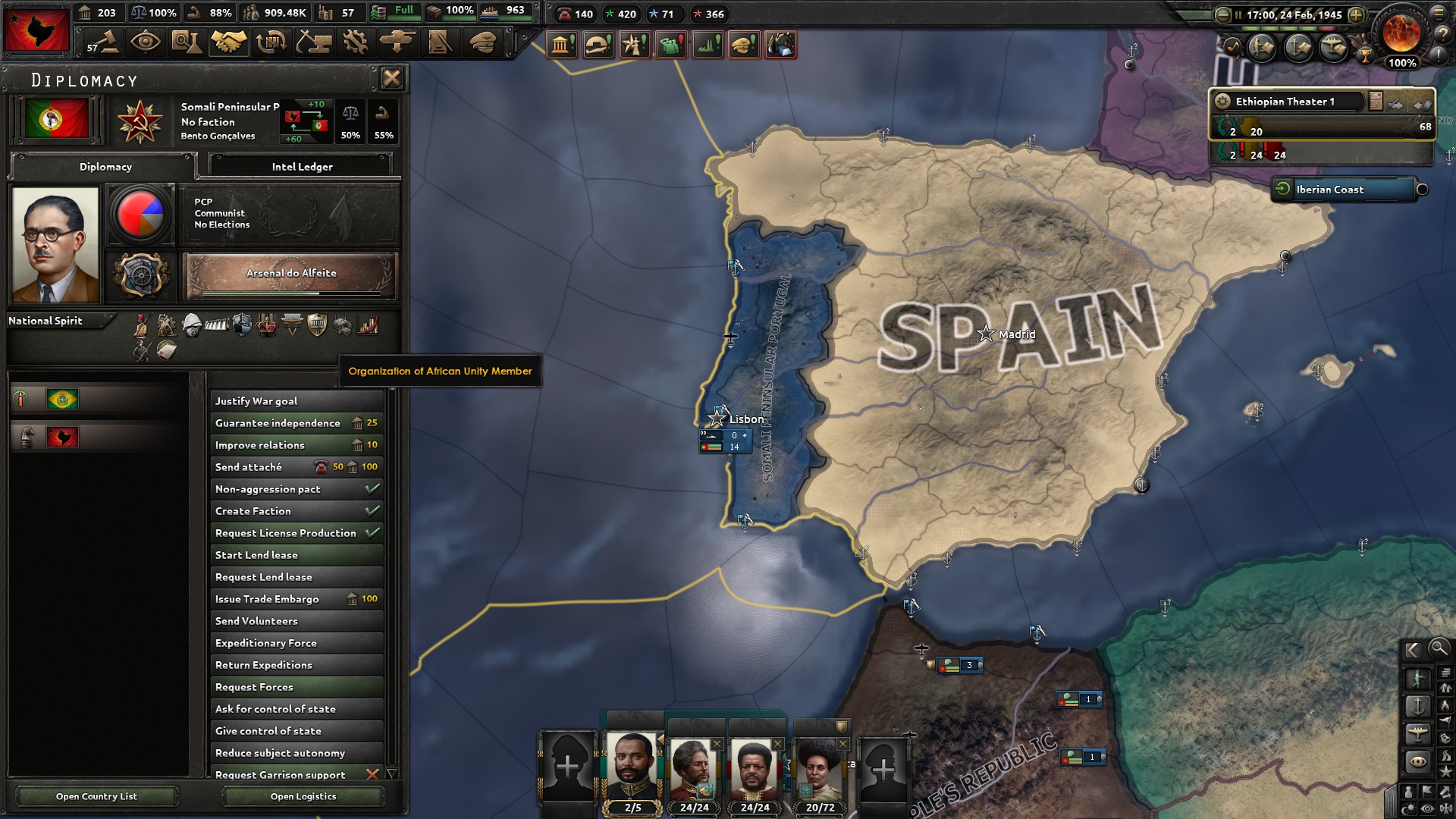 Forming the African Union is not fun and costs over 25k PP | Paradox ...