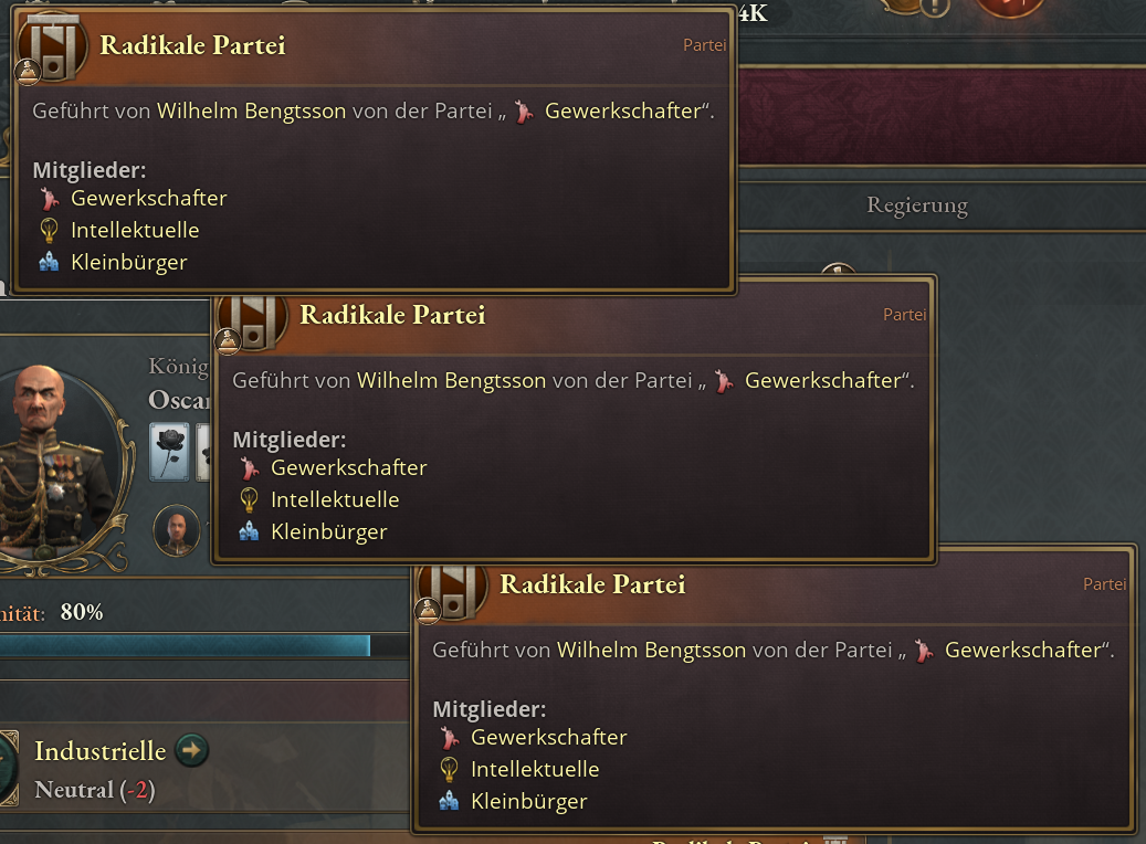 UI Tweak: What is the program of a Party? - also: Pop screen mostly useless, sorry | Paradox ...