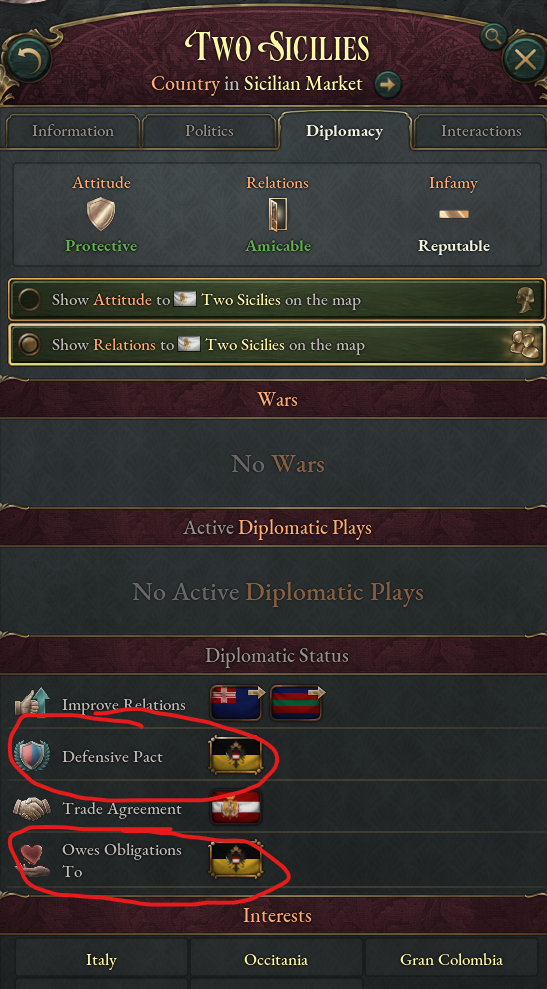 Are we supposed to be able to create a Defensive Pact by owing an ...