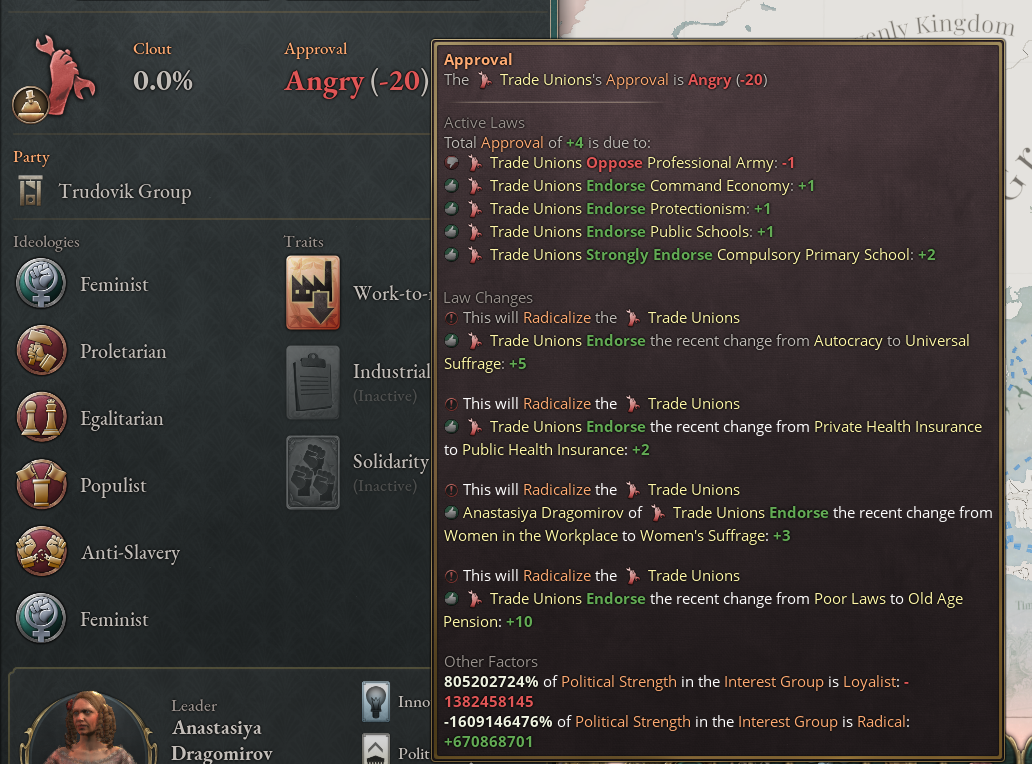 "political_support" integer wraparound bug | Paradox Interactive Forums