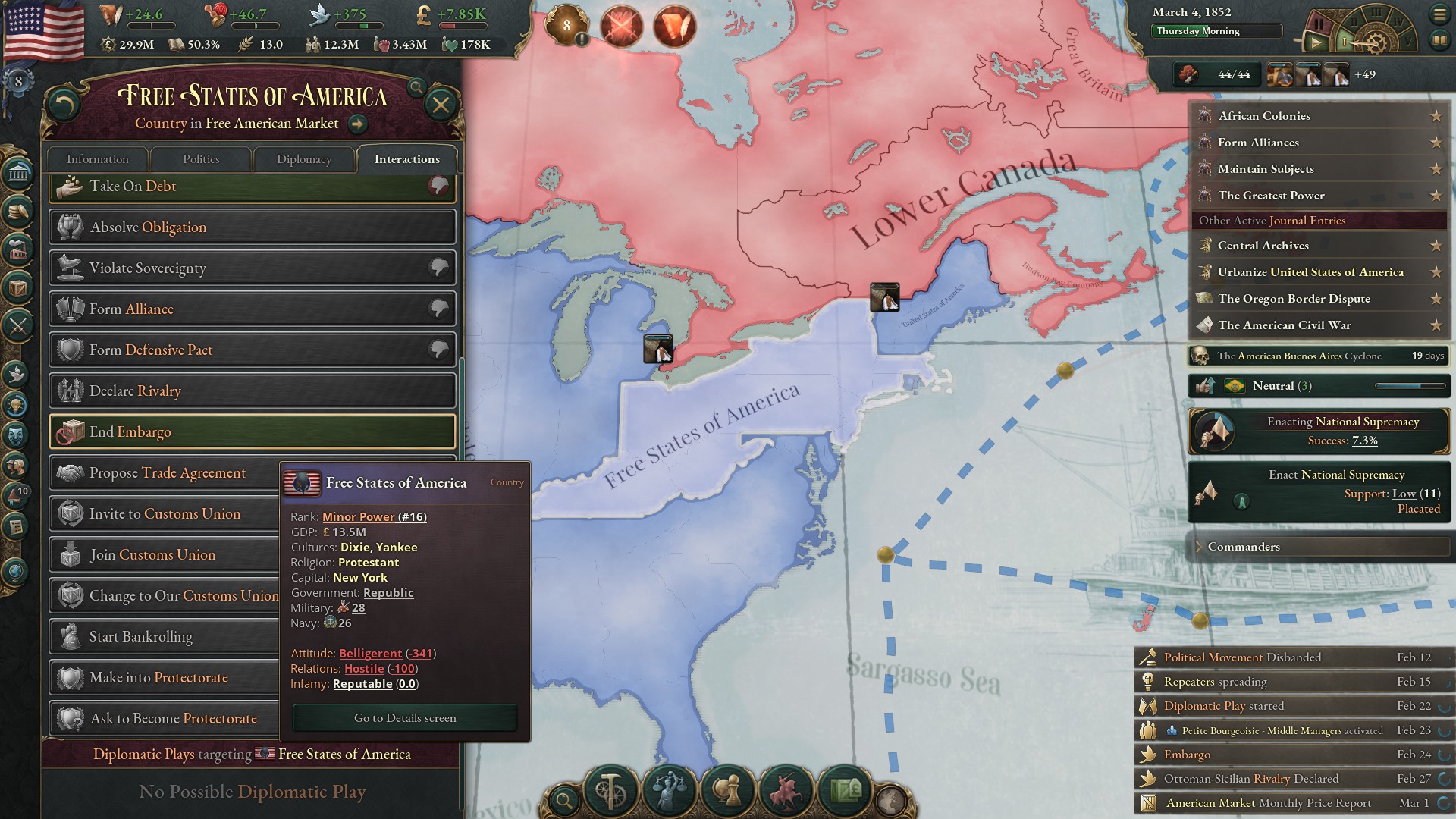 Civil War and reunification? | Paradox Interactive Forums