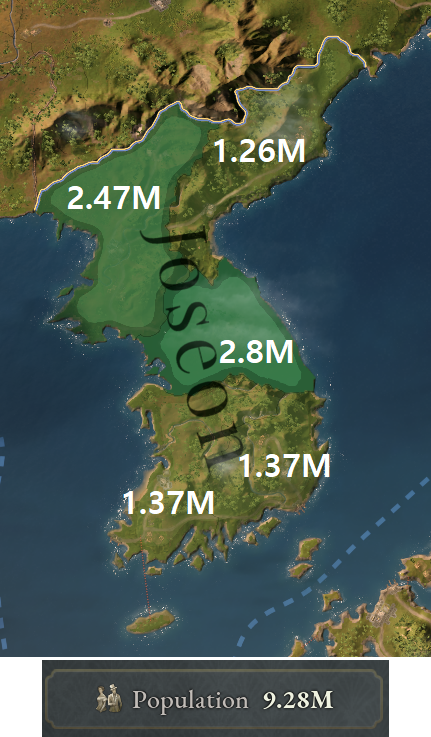 Few suggestion on Joseon (Korea): Population, Gold mine, and laws ...