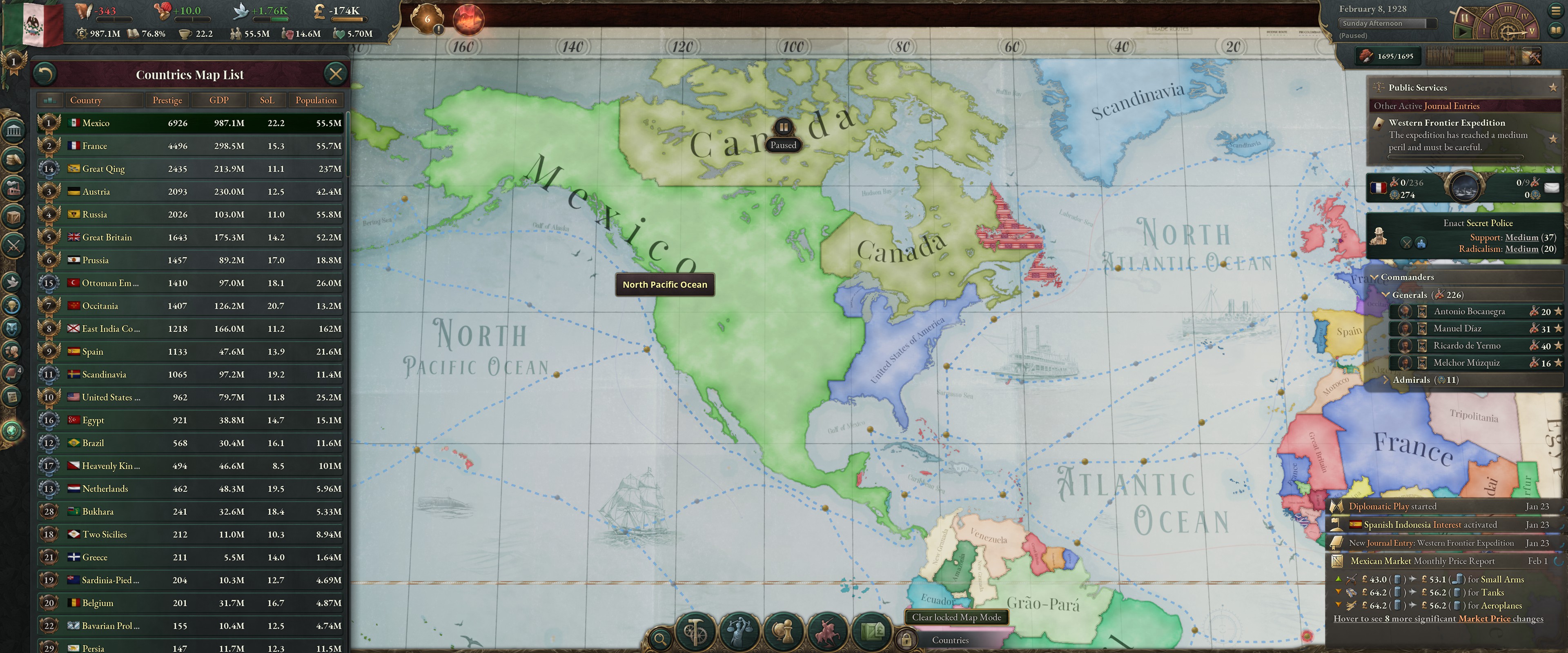 Duplicate - Victoria III - Manifest Mexico Achievement is not triggering | Paradox Interactive ...