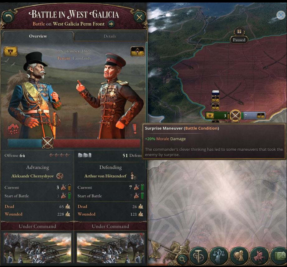 Supply status of battalions and what should be the main points to win ...