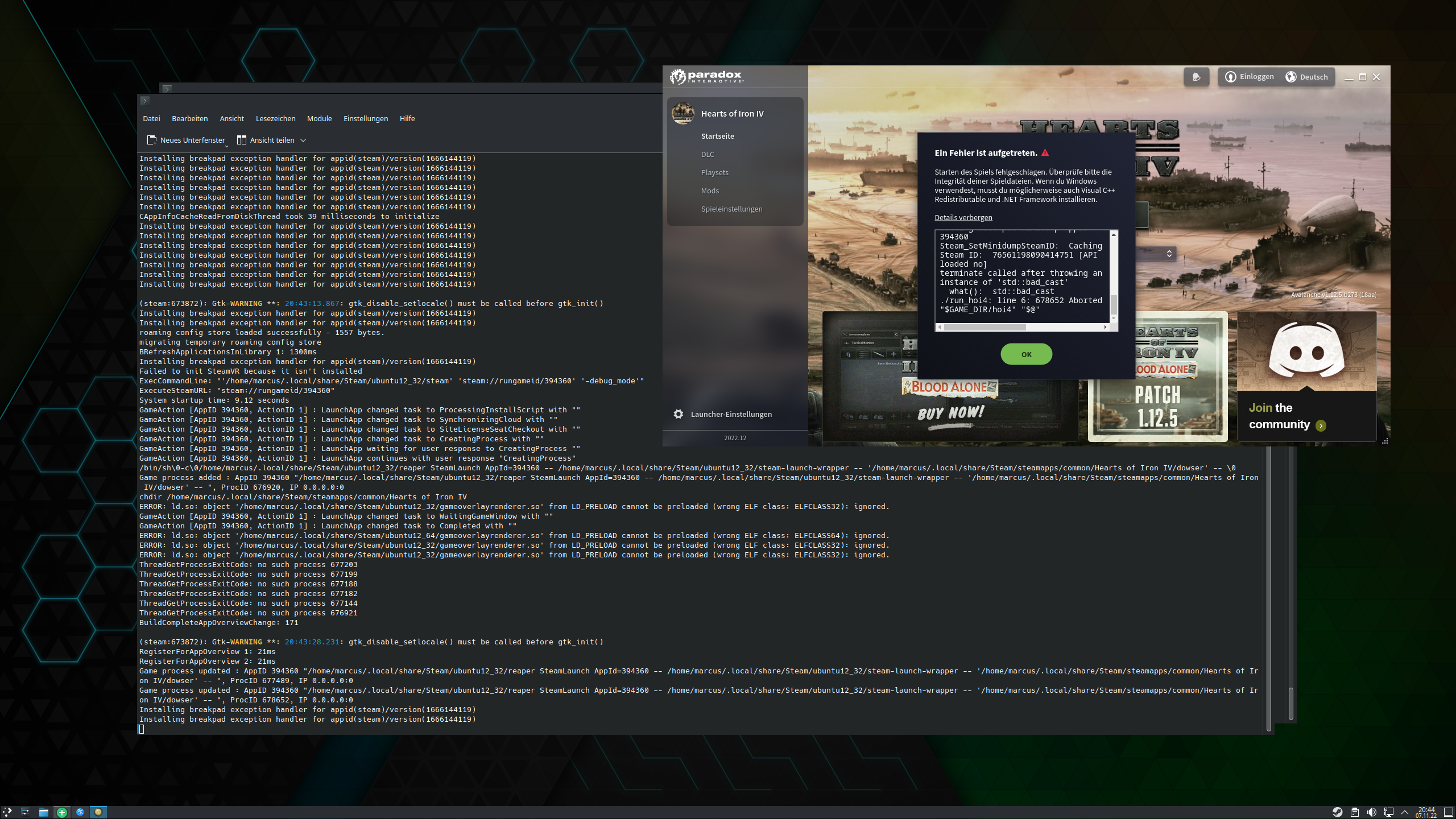 As Designed - HoI 4 - Game will not run on linux | Paradox Interactive Forums