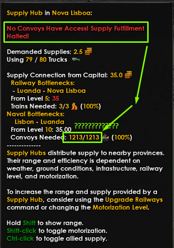 No Convoy Access.. | Paradox Interactive Forums