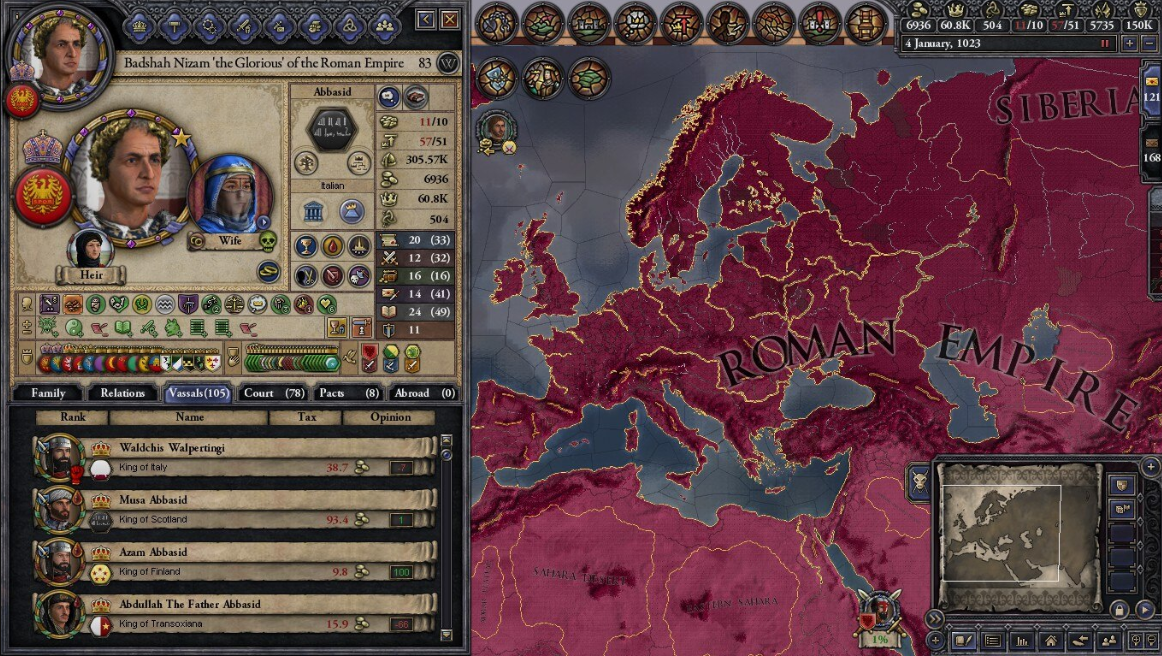 Show us your great works in CK2 - Ironman ON | Paradox Interactive Forums
