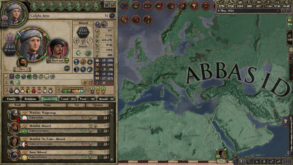 Show us your great works in CK2 - Ironman ON | Paradox Interactive Forums