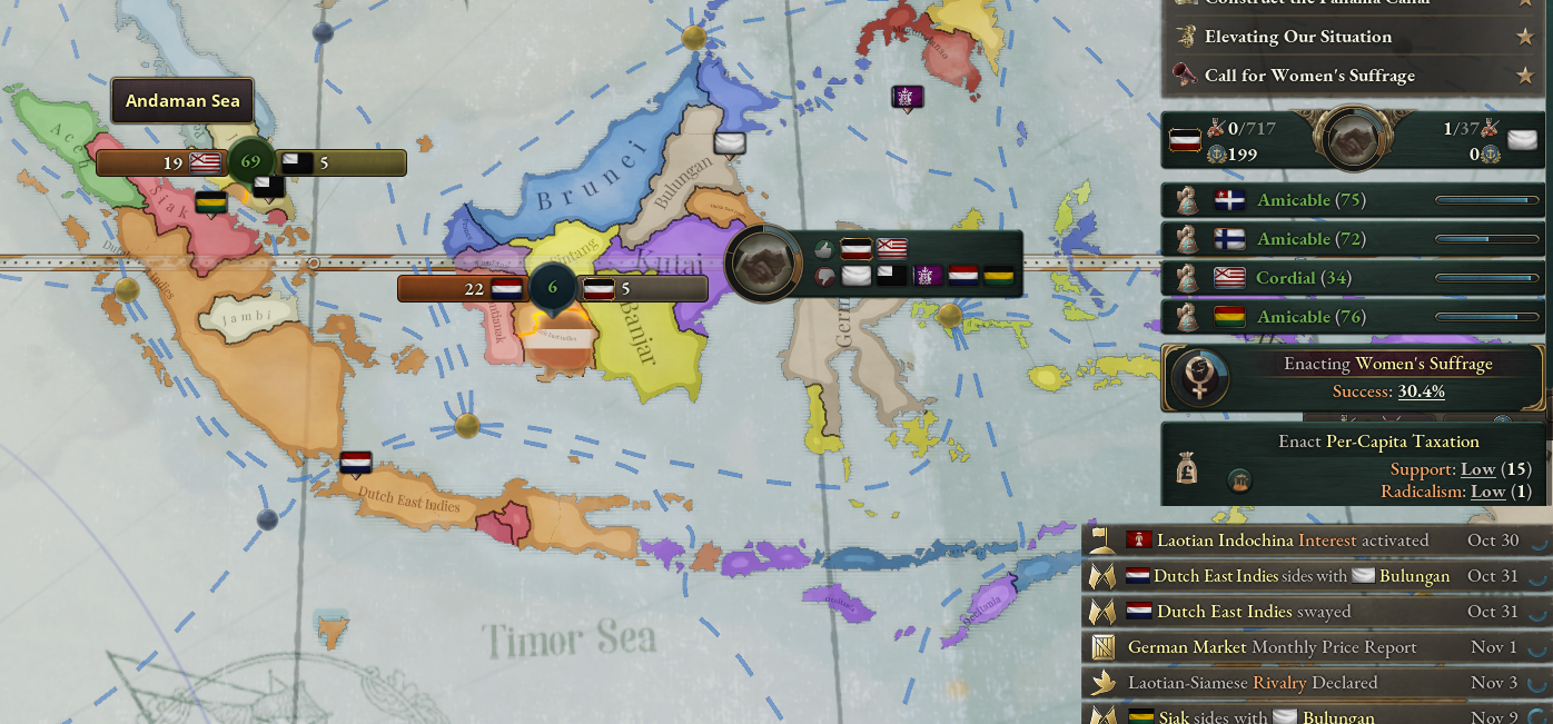 Duplicate - Victoria III - Navalinvasion Battles not aborted when war with country ends -> leads ...