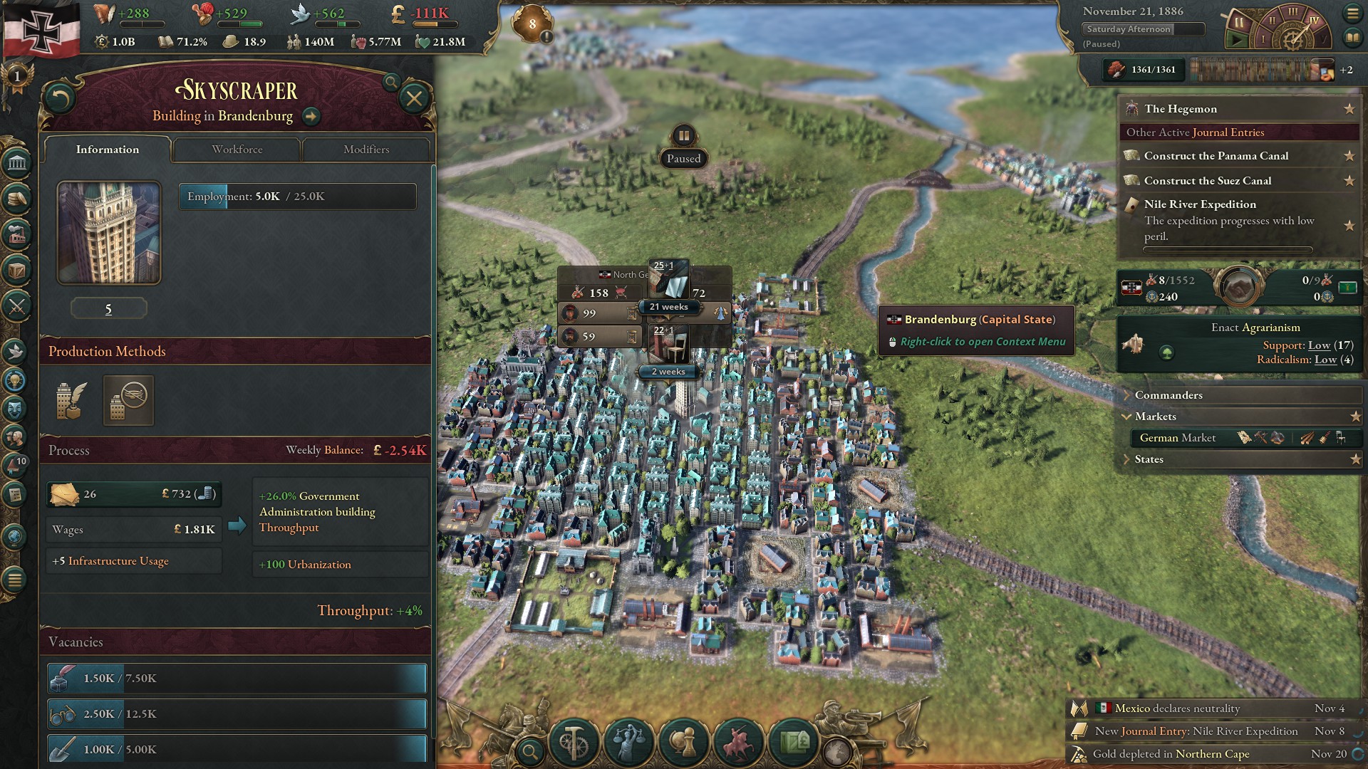 Able to expand "unique" buildings | Paradox Interactive Forums