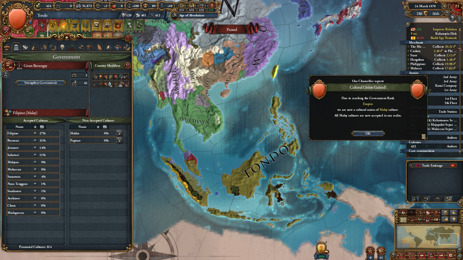 The Nation of the Tagalogs: A Tondo Megacampaign AAR | Page 7 | Paradox ...