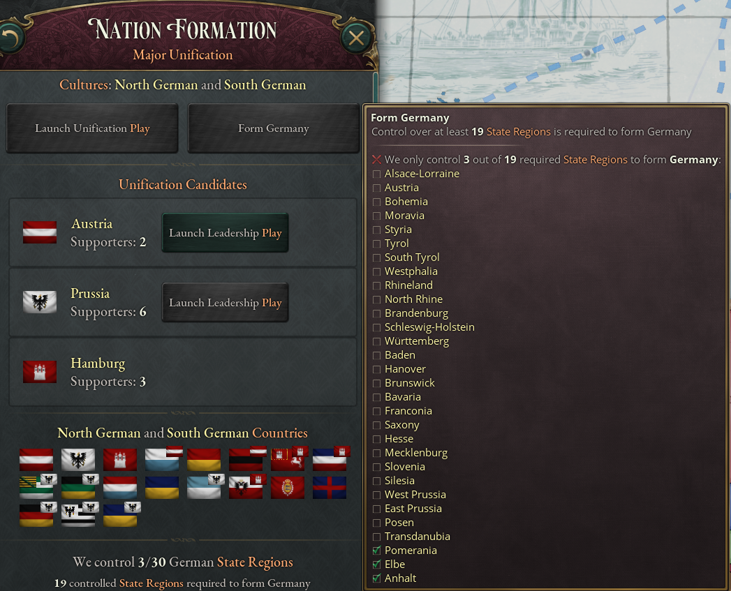 Forming Germany as a minor German state. How exactly does Unification Play work? | Paradox ...