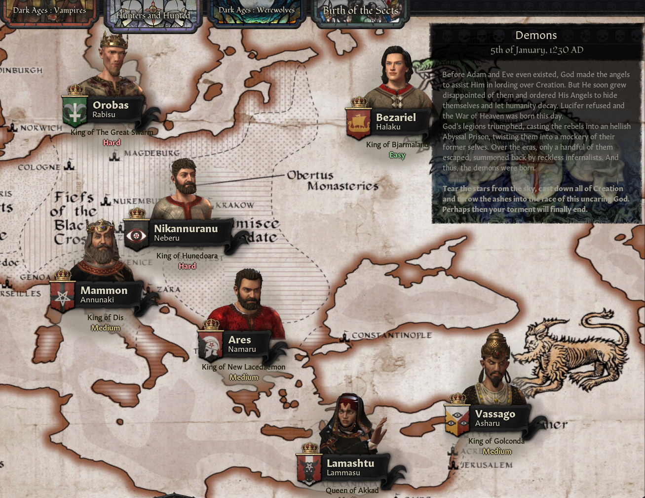 Ck3 - Princes of Darkness Crash - Game Pass | Paradox Interactive Forums