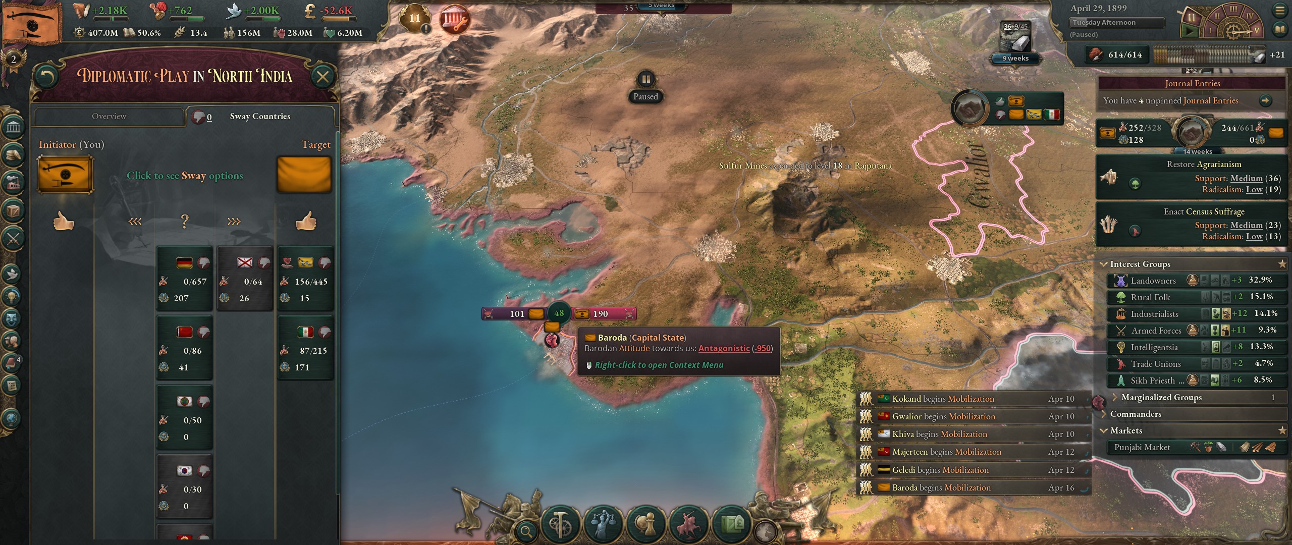 Ming, my life time ally, has abandoned me for a OPM favour | Paradox ...