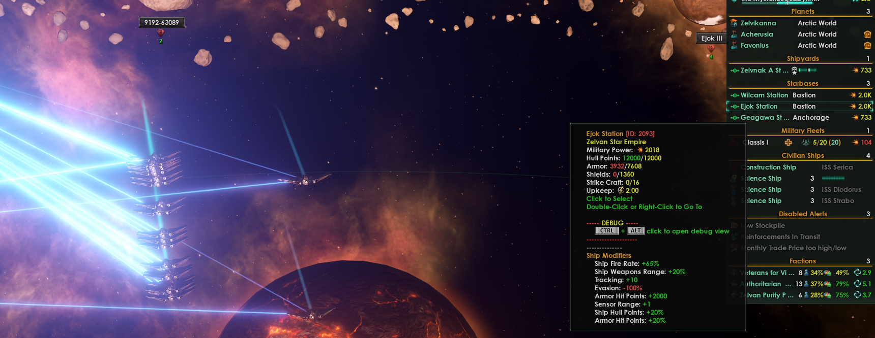 Stellaris - AI Fleet Destroying Strikecraft without Point Defense v3.6. ...