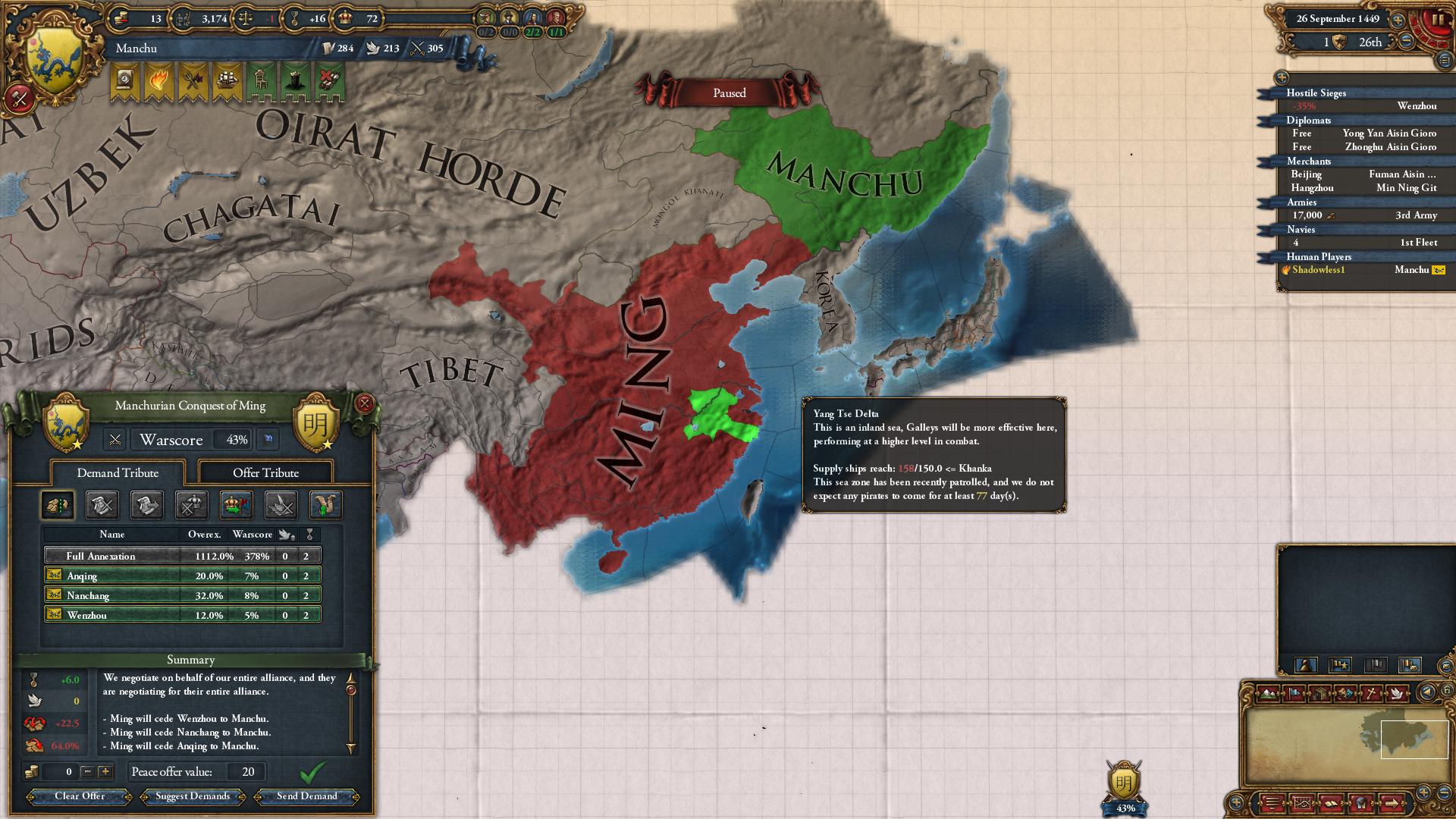 How and When do the Ming Collapse? | Paradox Interactive Forums