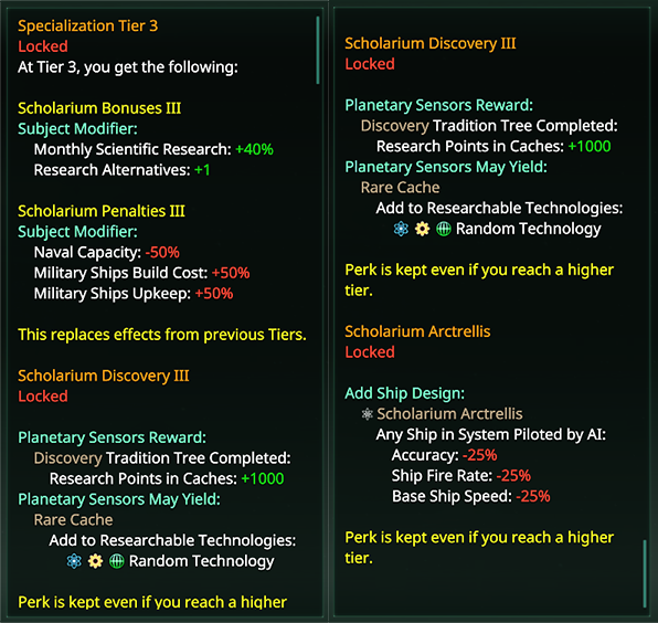 Stellaris: Console Edition Development Diary #52 - "Specialty Subjects ...