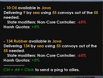 Convoy requirement changes? | Paradox Interactive Forums