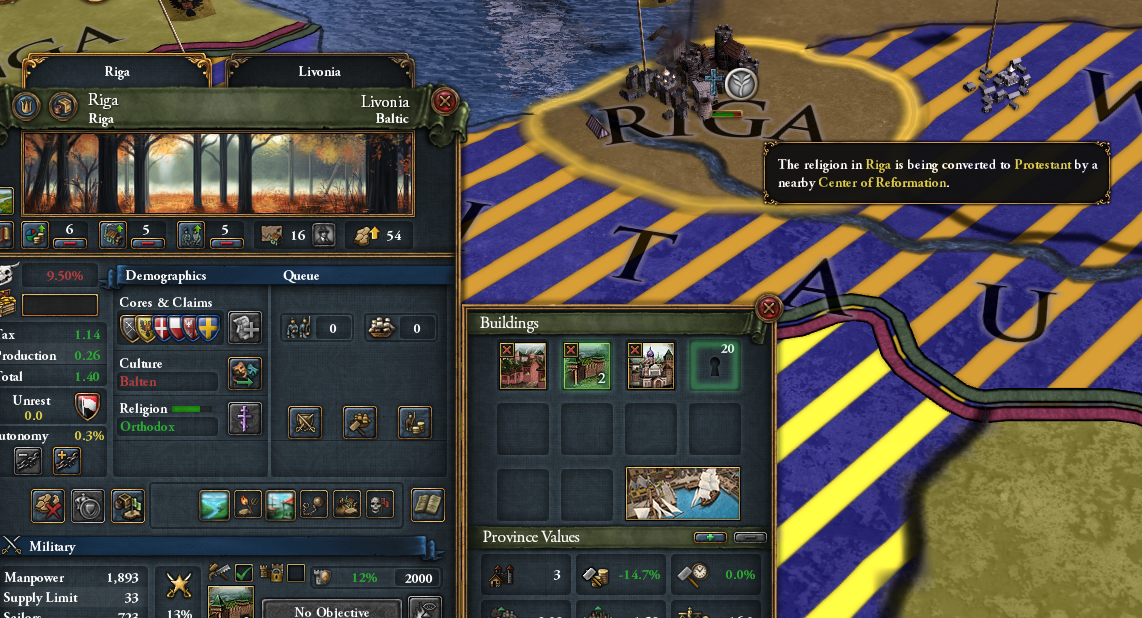 Centers of Reformation can also convert Orthodox provinces? | Paradox ...