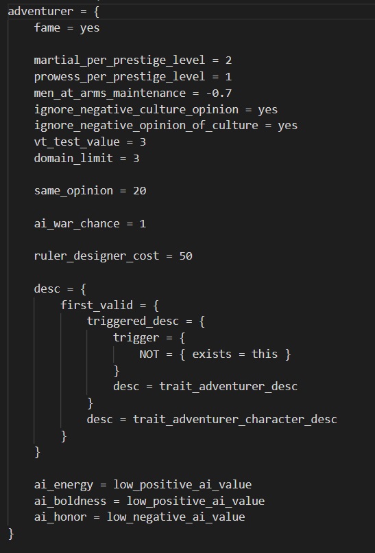 [Advice Request] Creating a new value that is added to characters | Paradox Interactive Forums