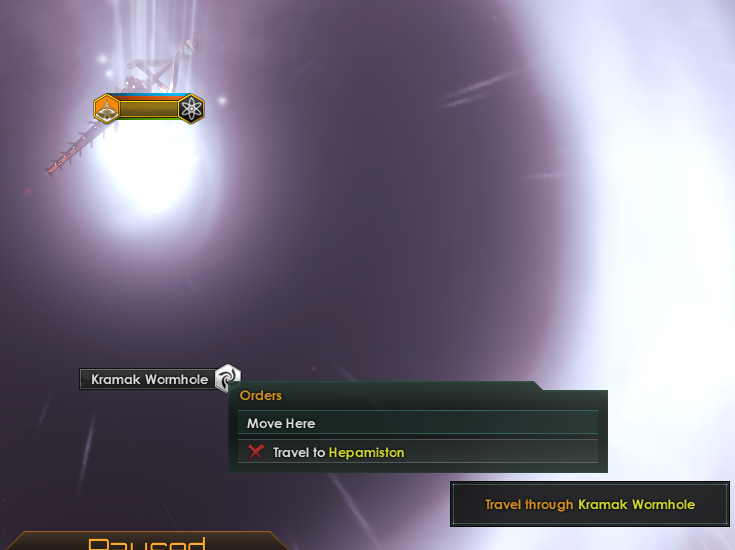 You Can Not use Wormholes, Gateways or H-Relays with Subspace drives ...