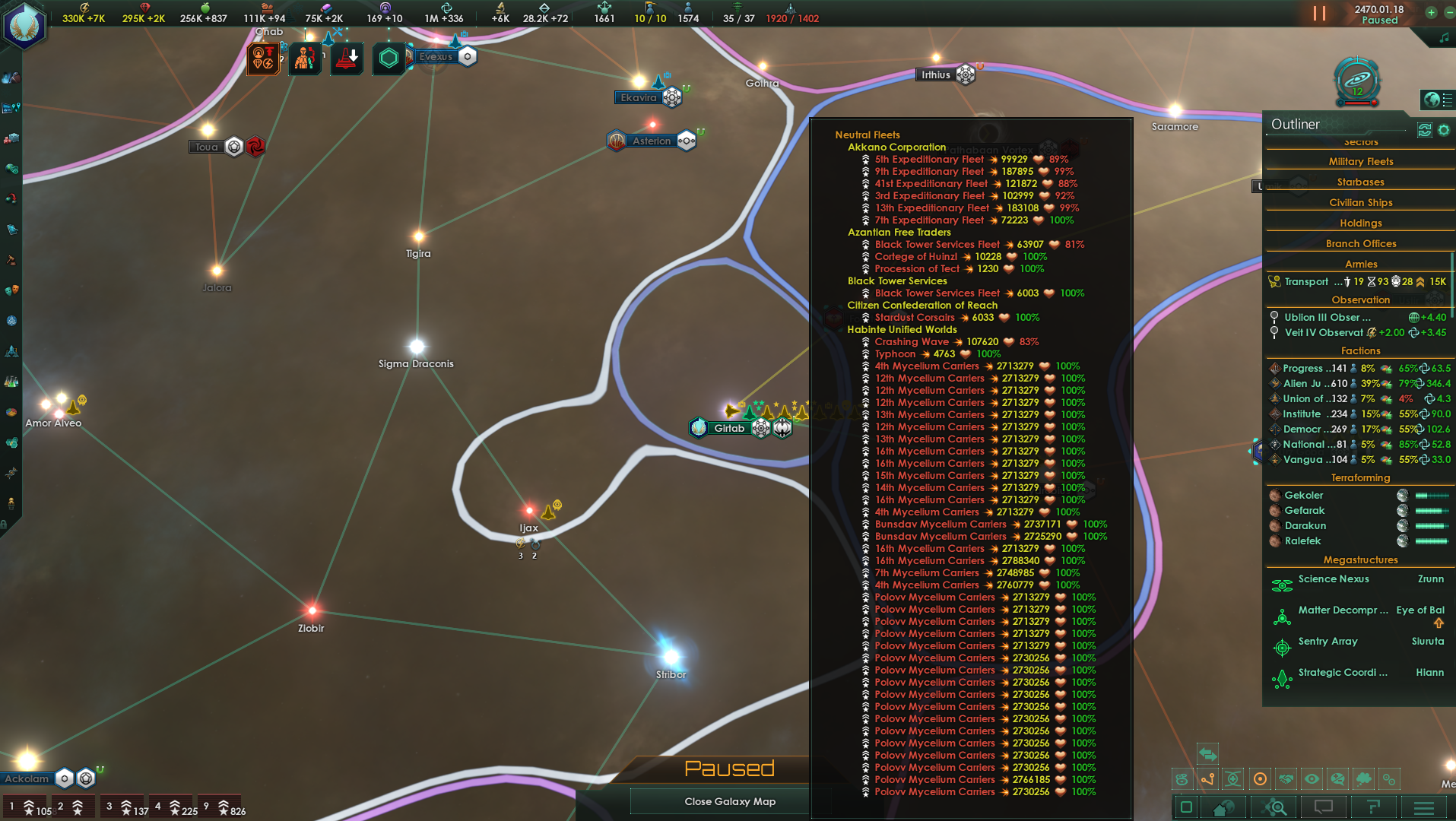 Confirmed - Stellaris - Solarpunk 'primitive' nation spams fleets if ...