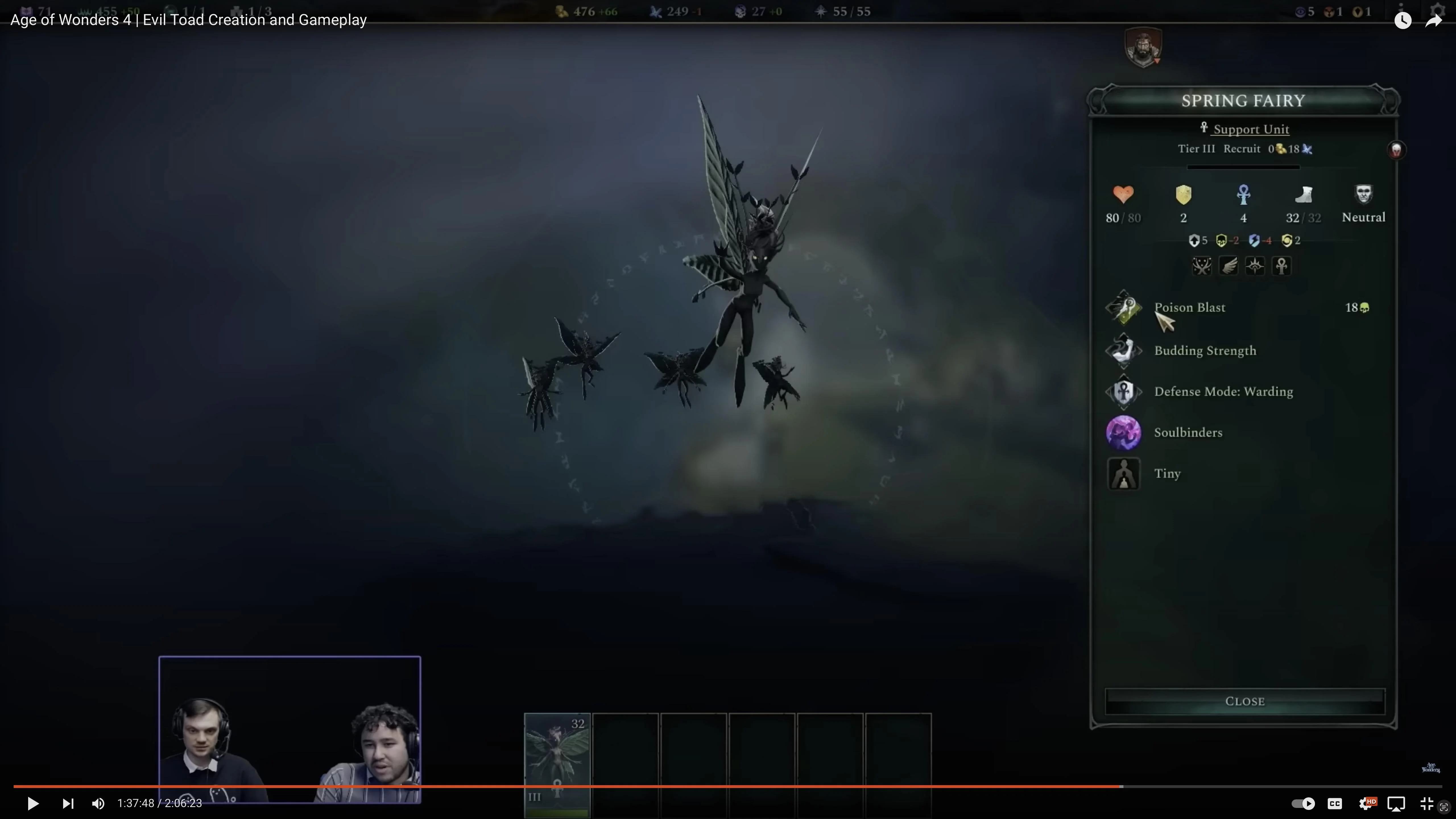 Art & graphic design in AoW4 is amazing - why hide it in the dark ...