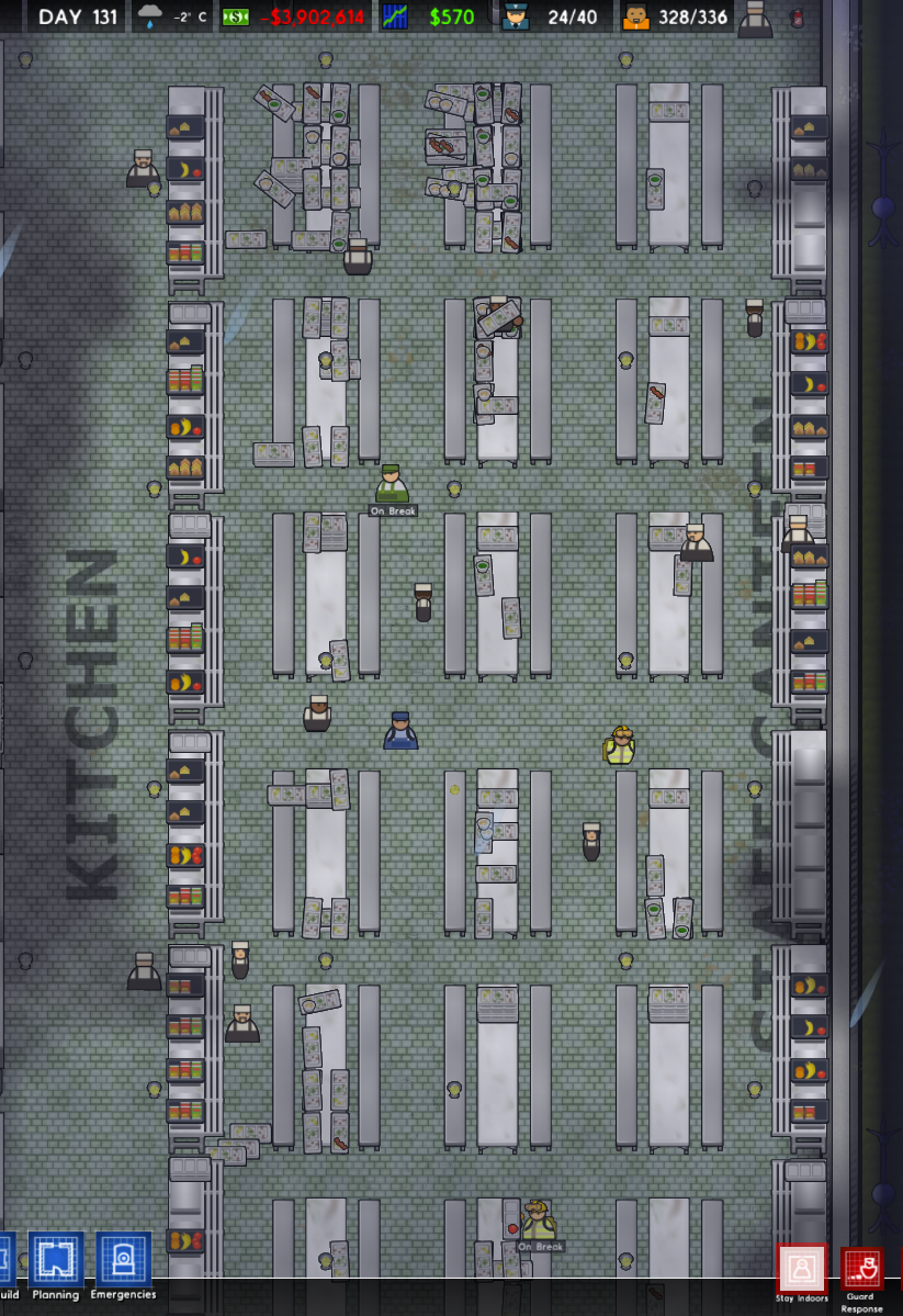 [BUG] Dirty food trays pile up | Paradox Interactive Forums