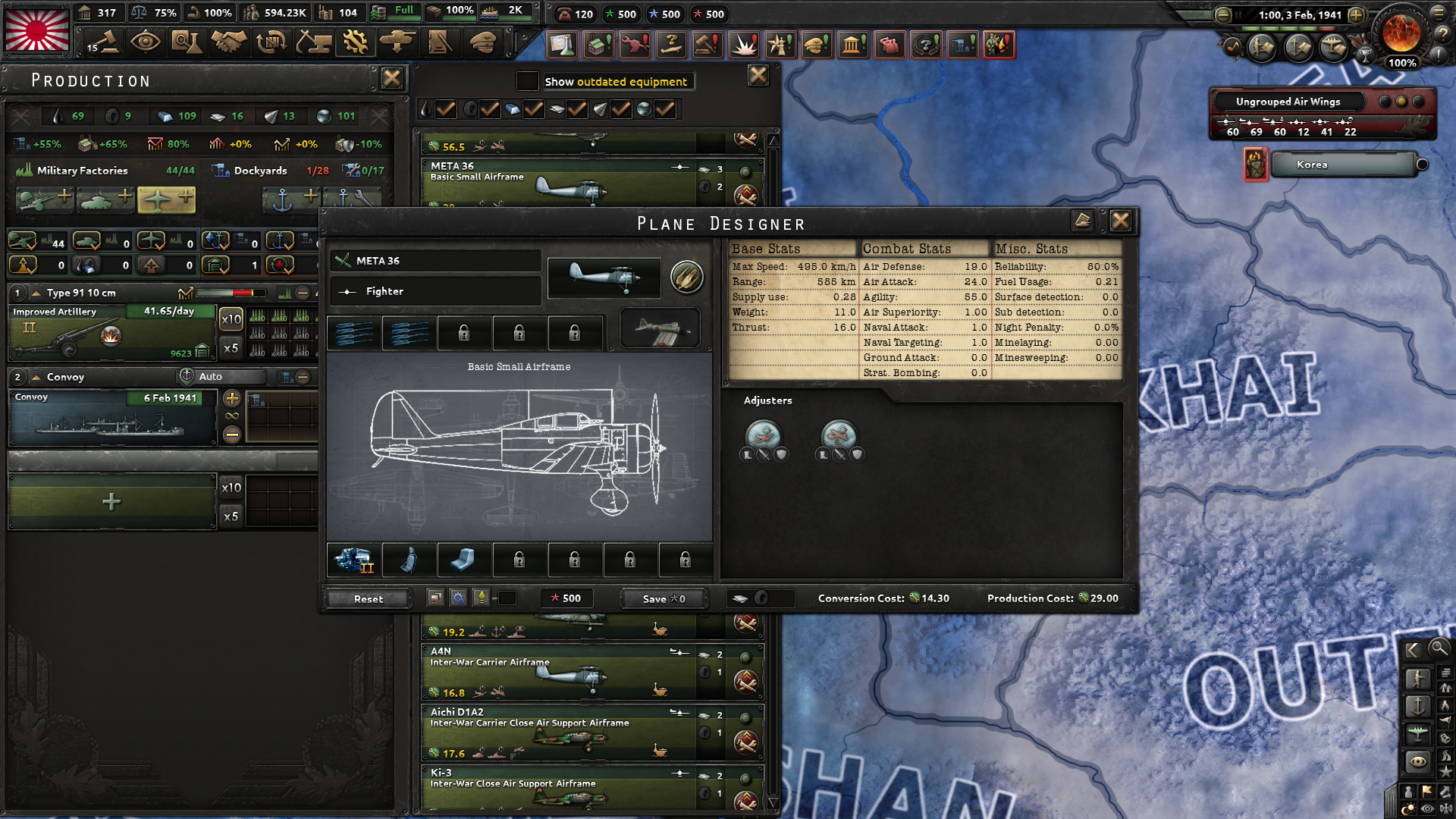 Air mission efficienncy having not impact here , hwy? | Paradox ...