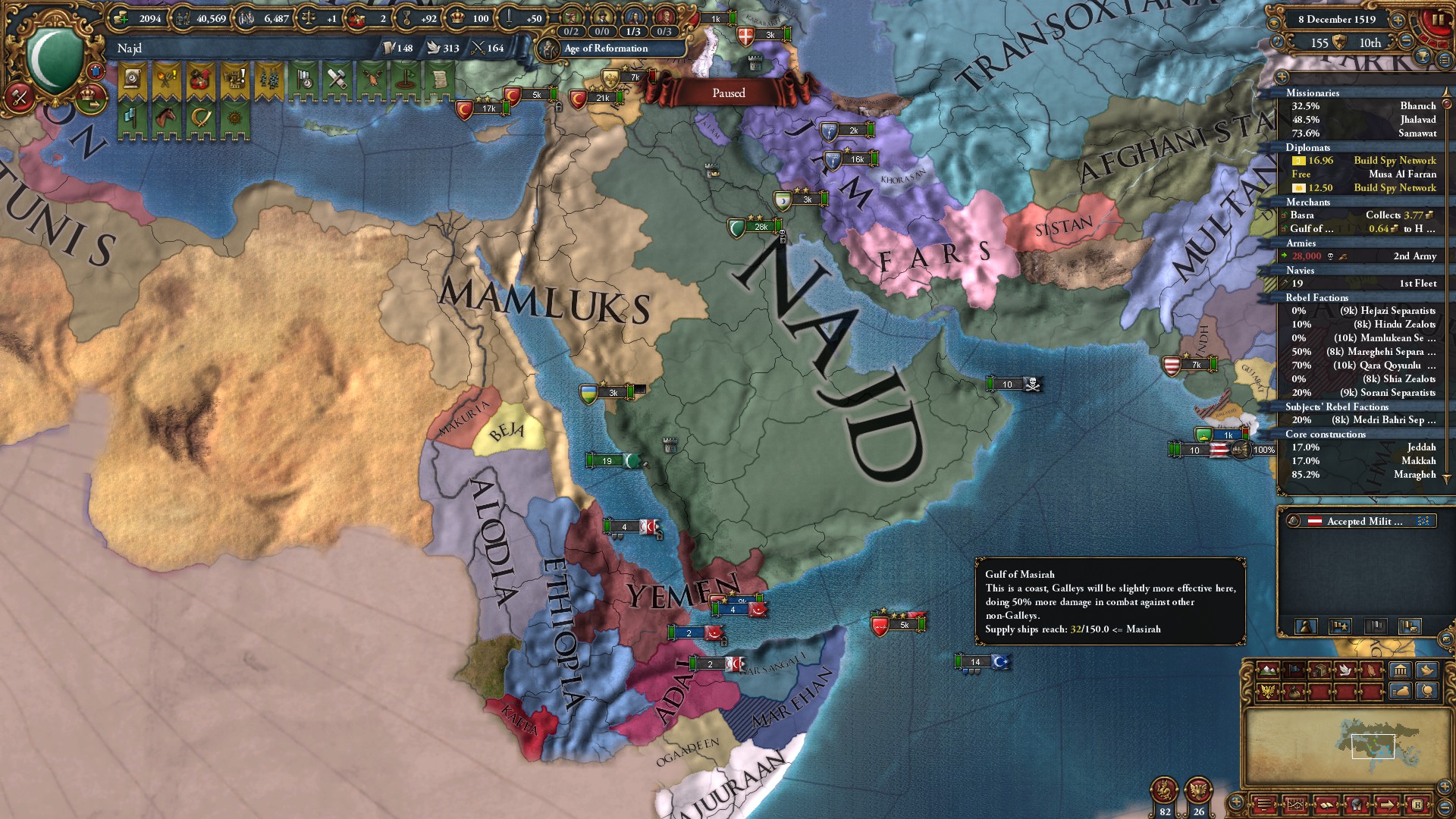 Tips for a Najd achievement run? | Page 2 | Paradox Interactive Forums