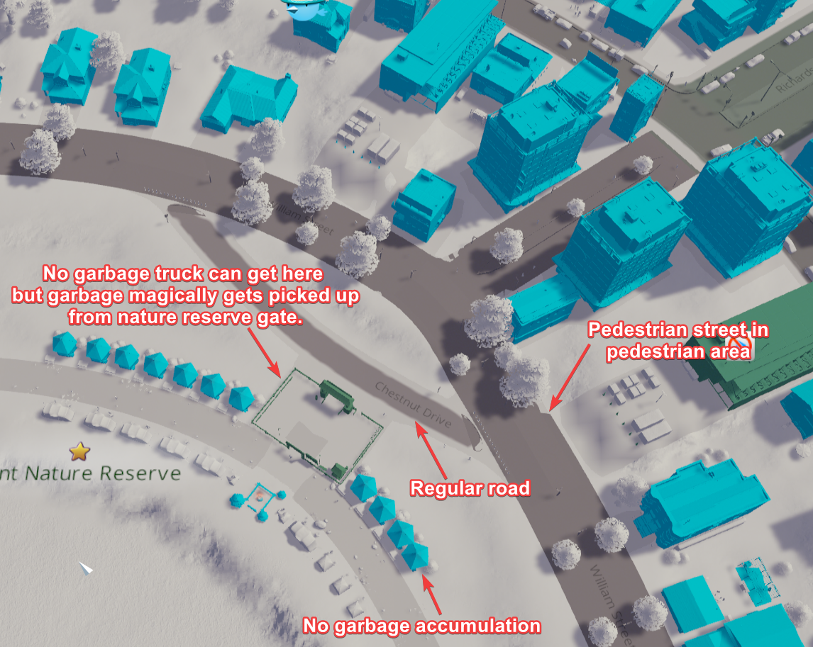 [CS1] Allow park entrances on pedestrian paths with slight Park Gate ...