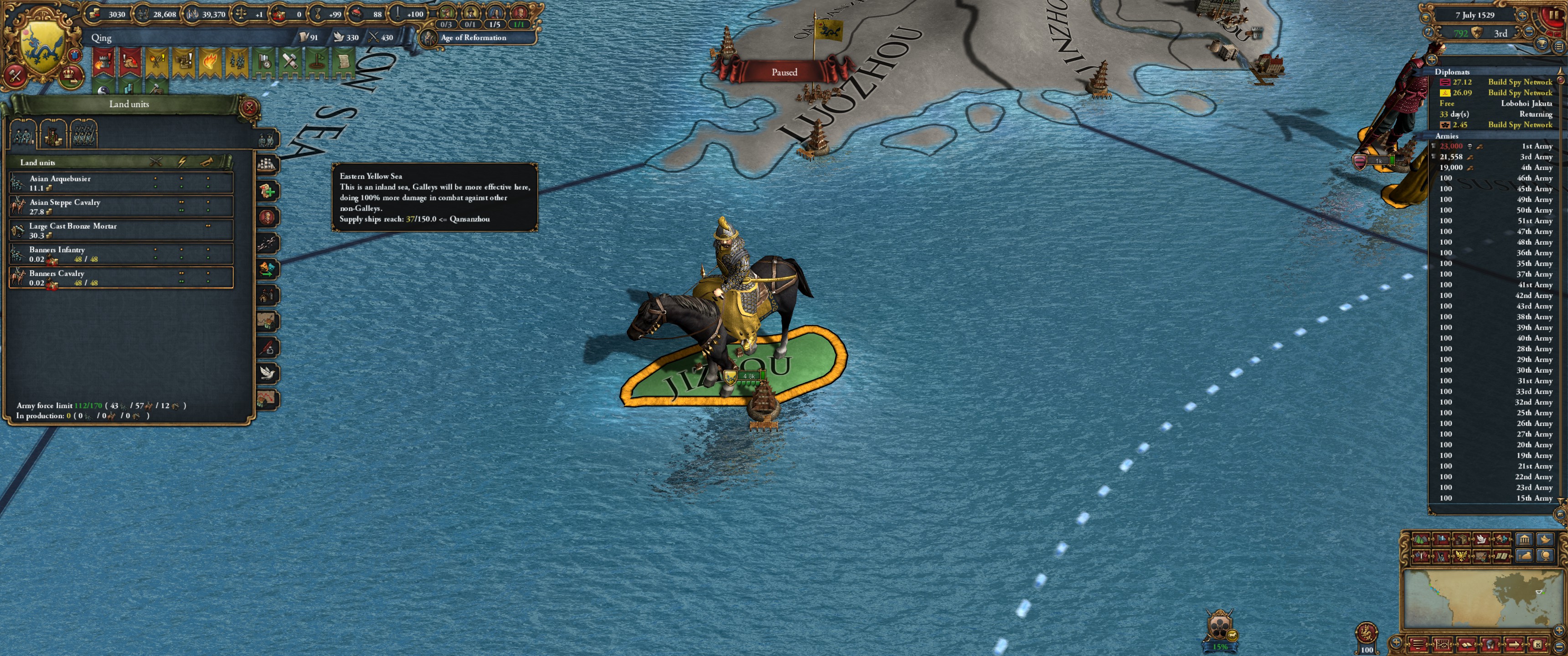 [EXPLOIT] Infinite manpower, swimming in mana and money. Ironman Manchu/Qing | Paradox ...