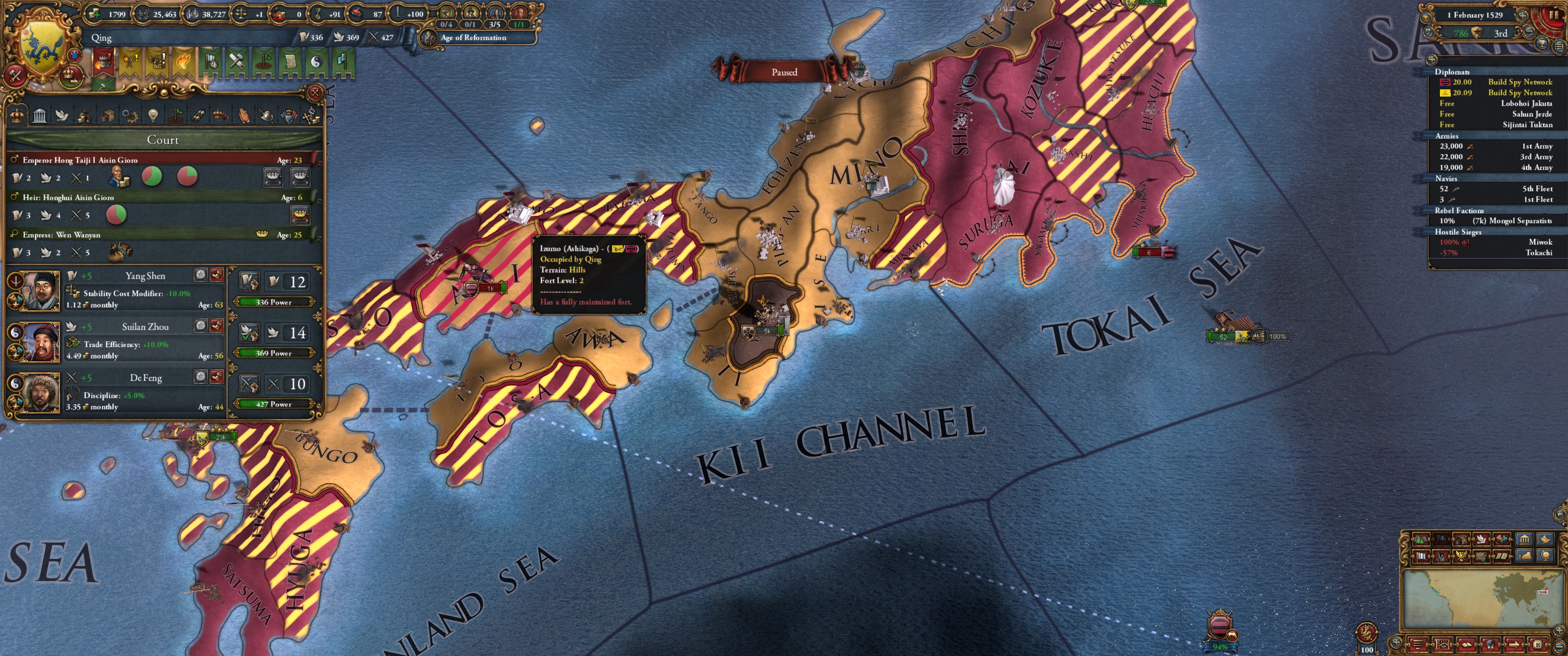 [EXPLOIT] Infinite manpower, swimming in mana and money. Ironman Manchu/Qing | Paradox ...