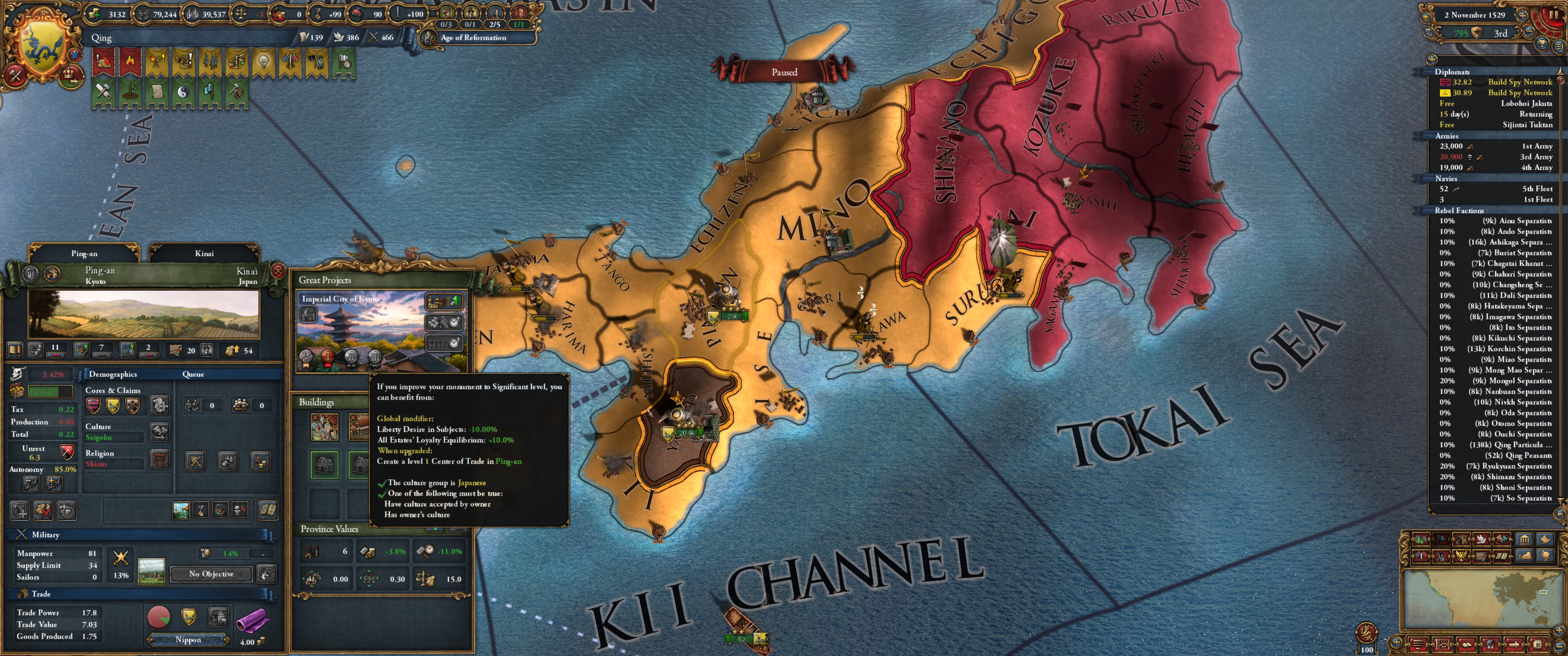 [EXPLOIT] Infinite manpower, swimming in mana and money. Ironman Manchu/Qing | Paradox ...