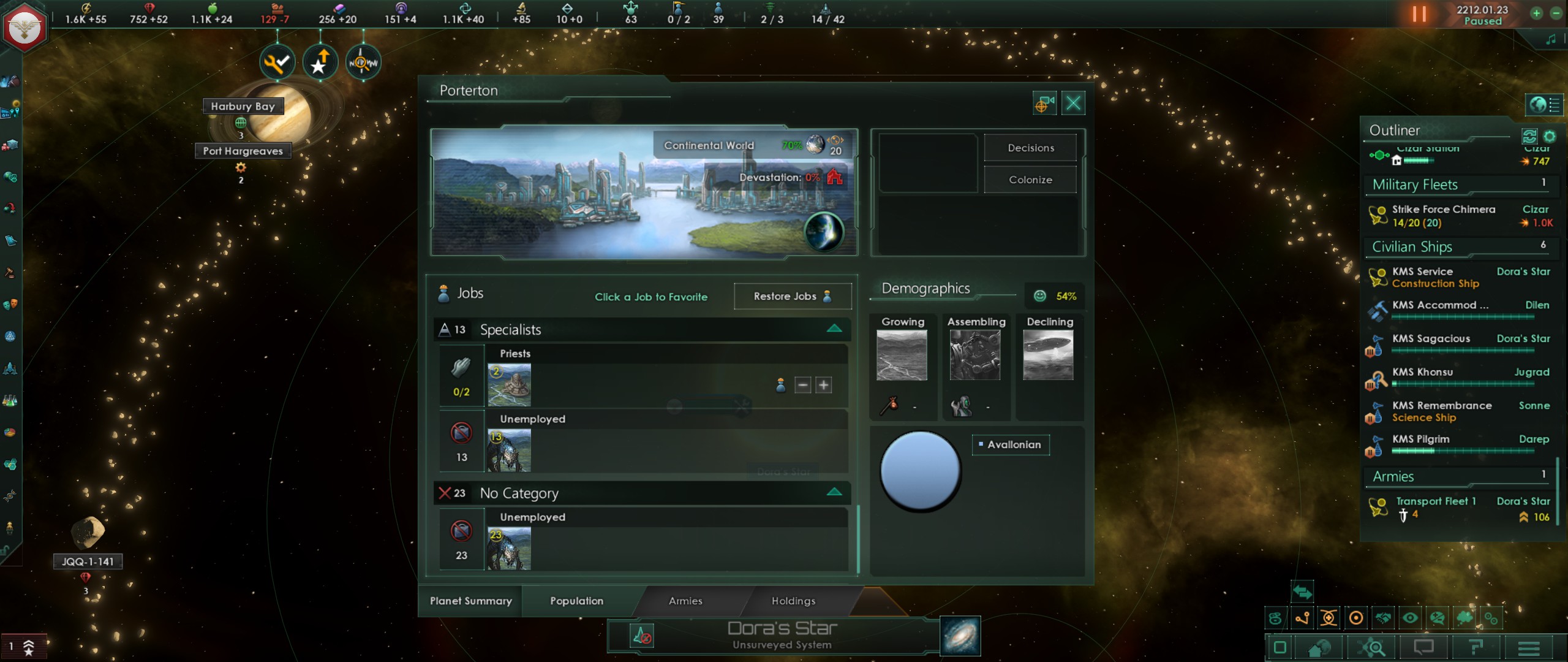 Stellaris - Landing armies in pre contact war doesn't work properly - Orion v3.6.1 a6c5 ...